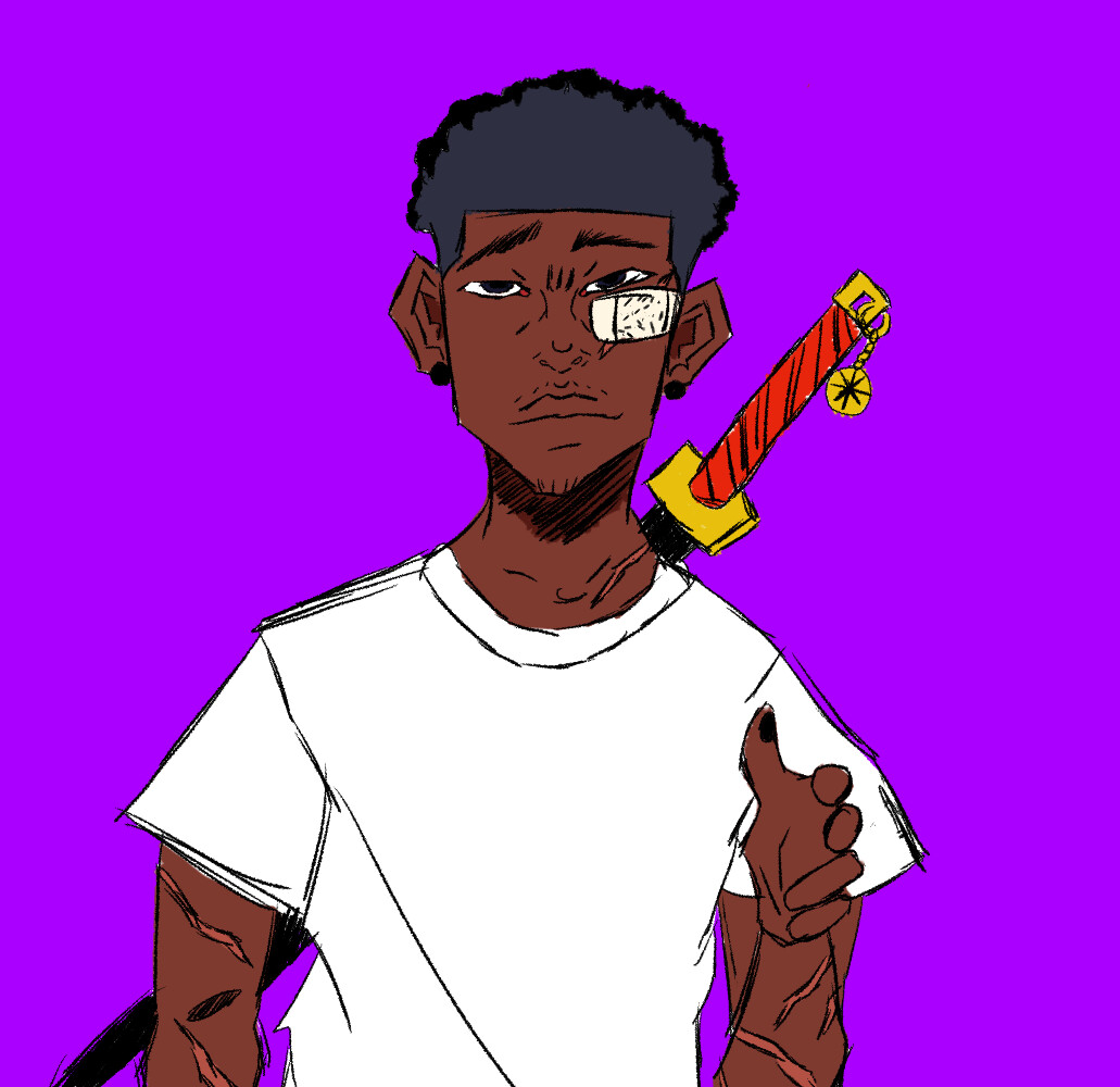 ArtStation - Afro Sensei - Chosen Katana (VROVIRGO)