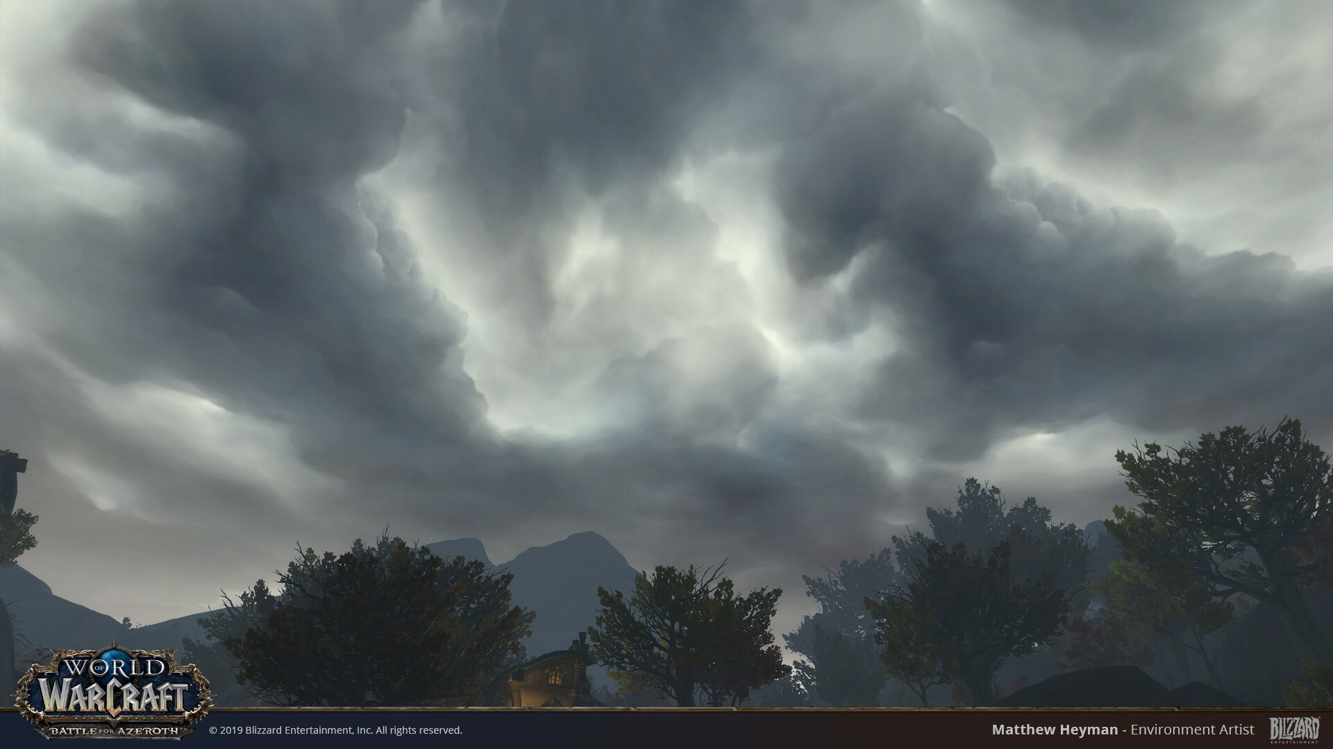 dark stormy skybox