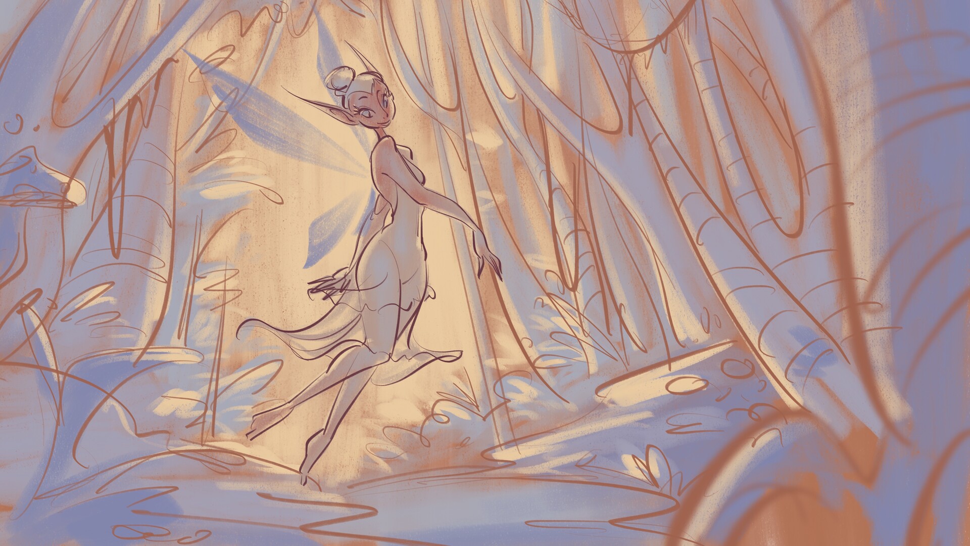 ArtStation - fairy story (illustration)