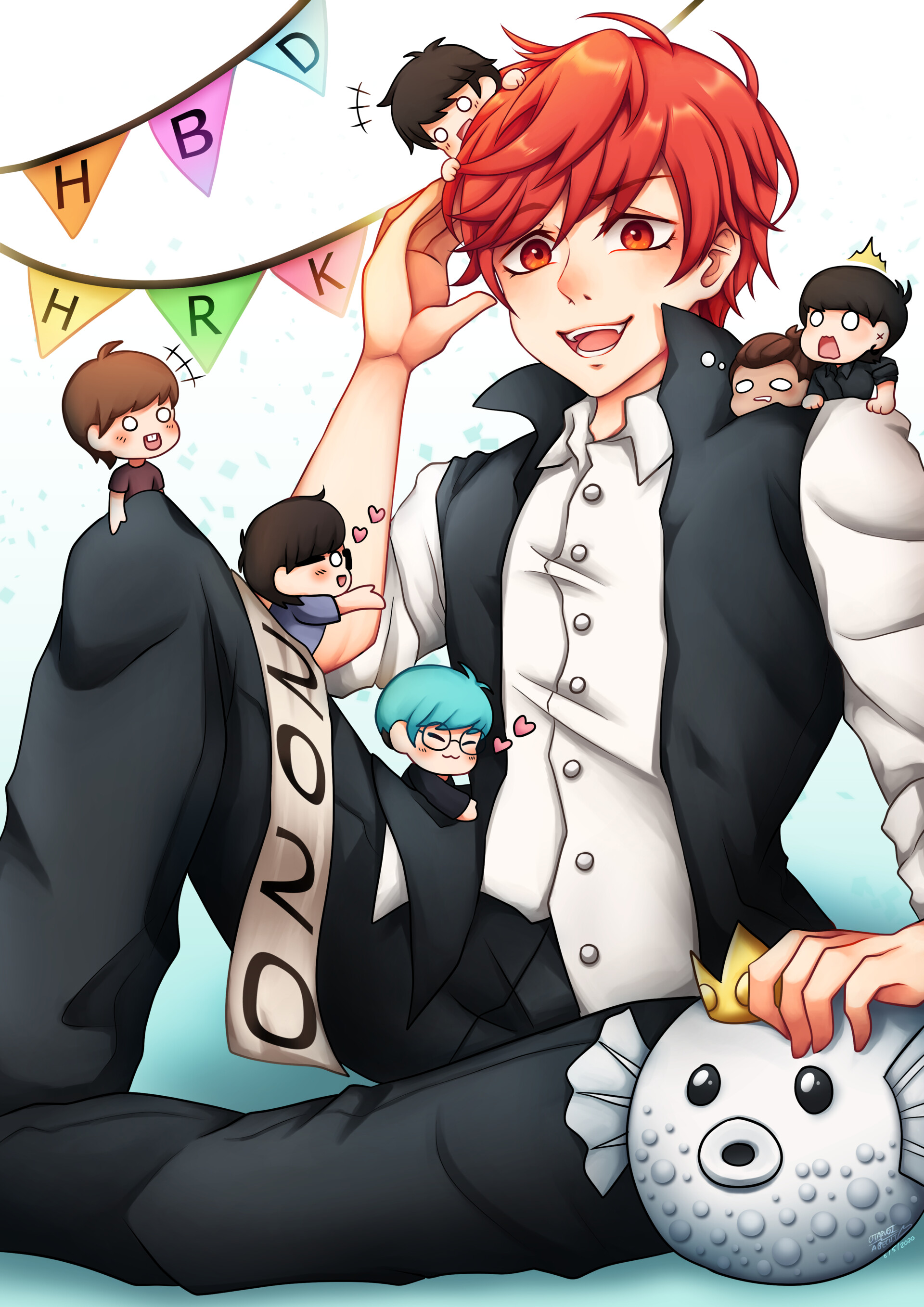 ArtStation - Happy Birthday to HEARTROCKER Channel 2020