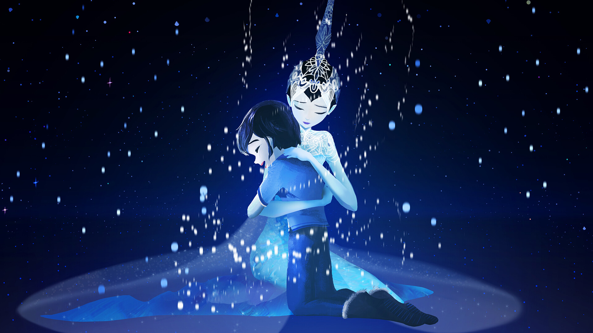 moon concept cartoon