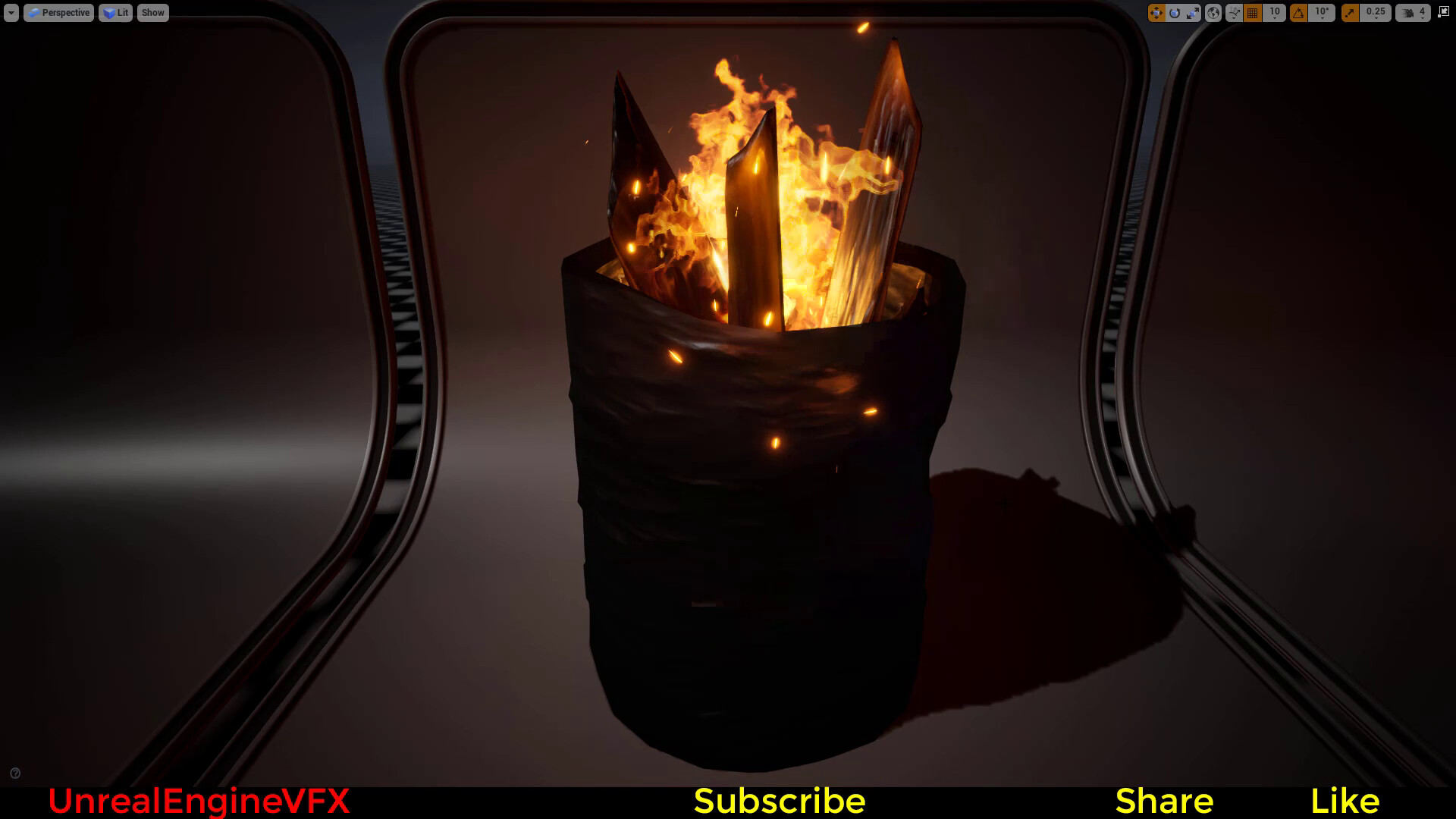 Mohmmad aslam - Unreal engine Niagara Fire effect Pack02