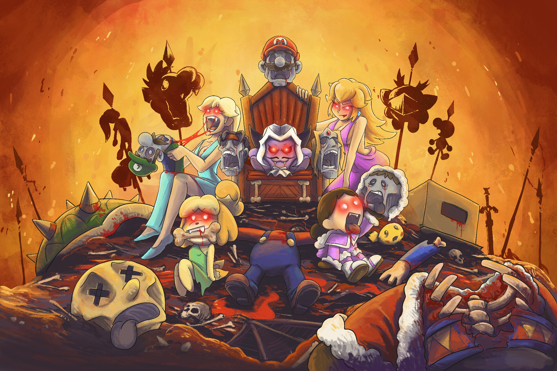 ArtStation - Mashed commission