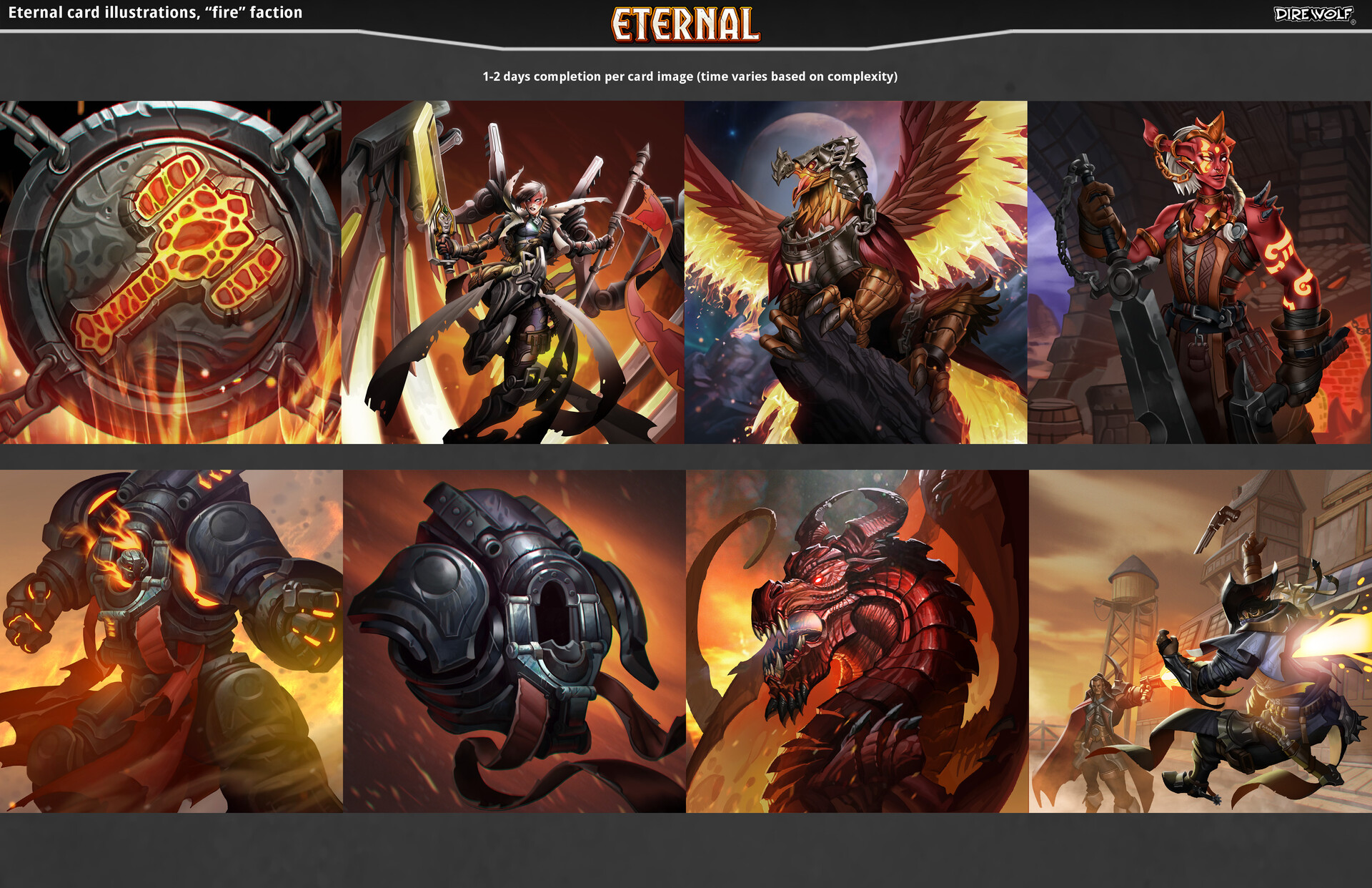 ArtStation - Eternal (early card art concept work)