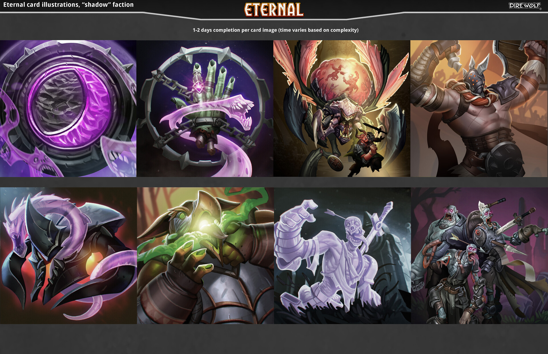 ArtStation - Eternal (early card art concept work)