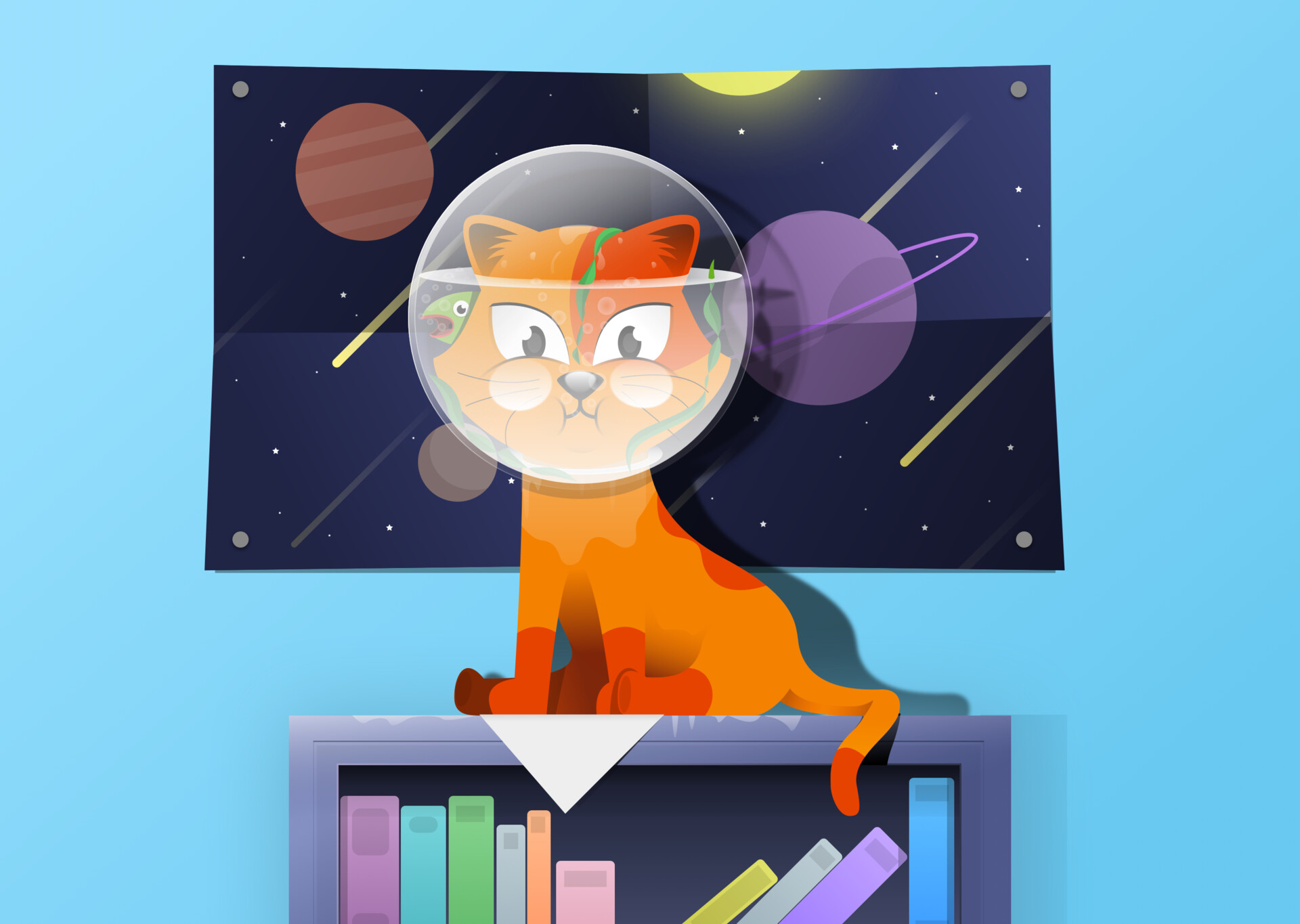 ArtStation - Curious Cat