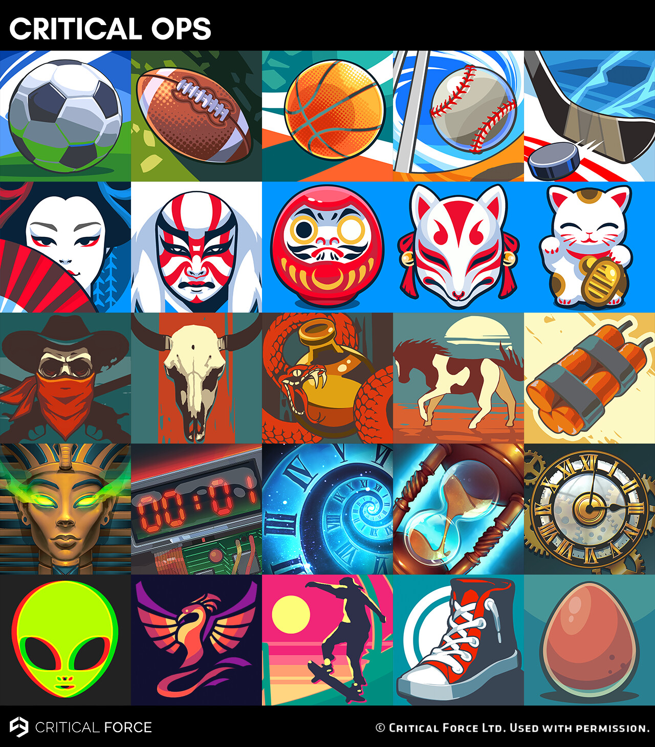 Outi Ohra-aho - Critical Ops Skins, Emblems and More