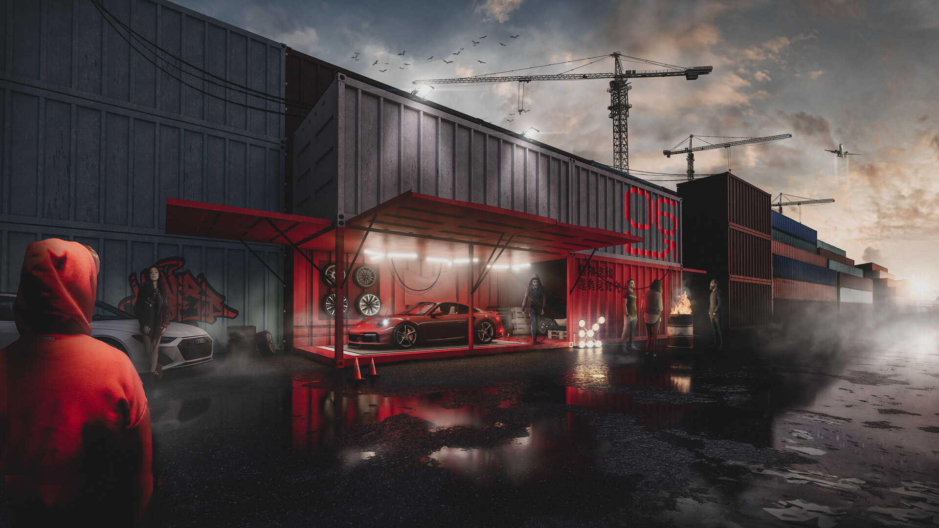 ArtStation - 'Garage 06' Artwork