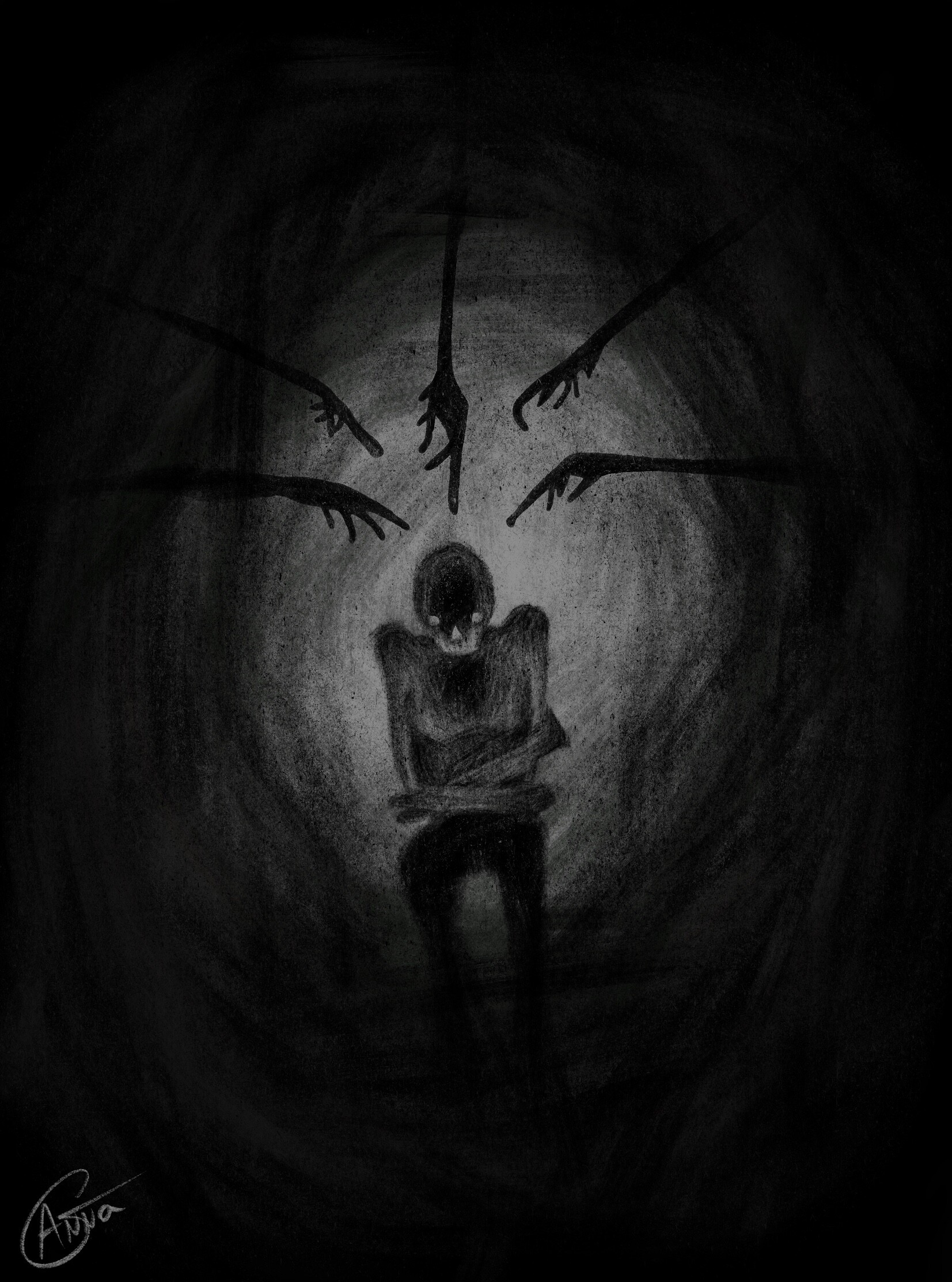 nightmare drawing