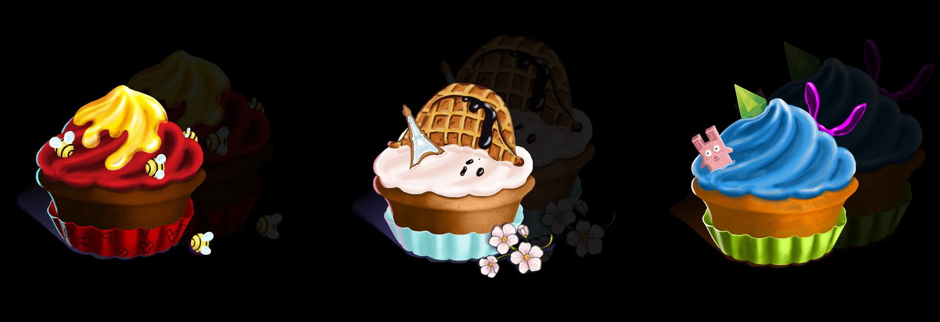 ArtStation - Cupcakes