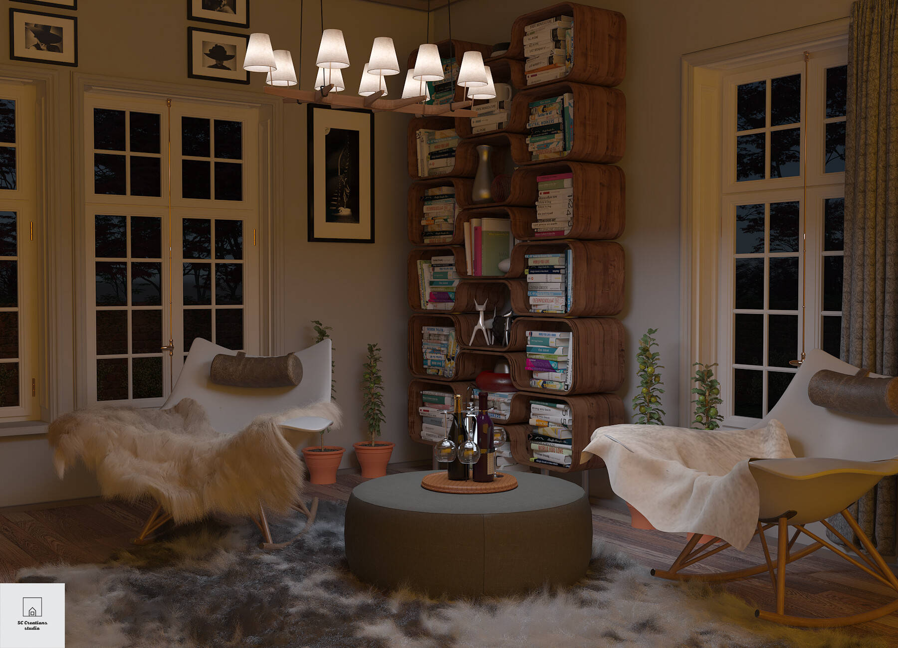 ArtStation - living area