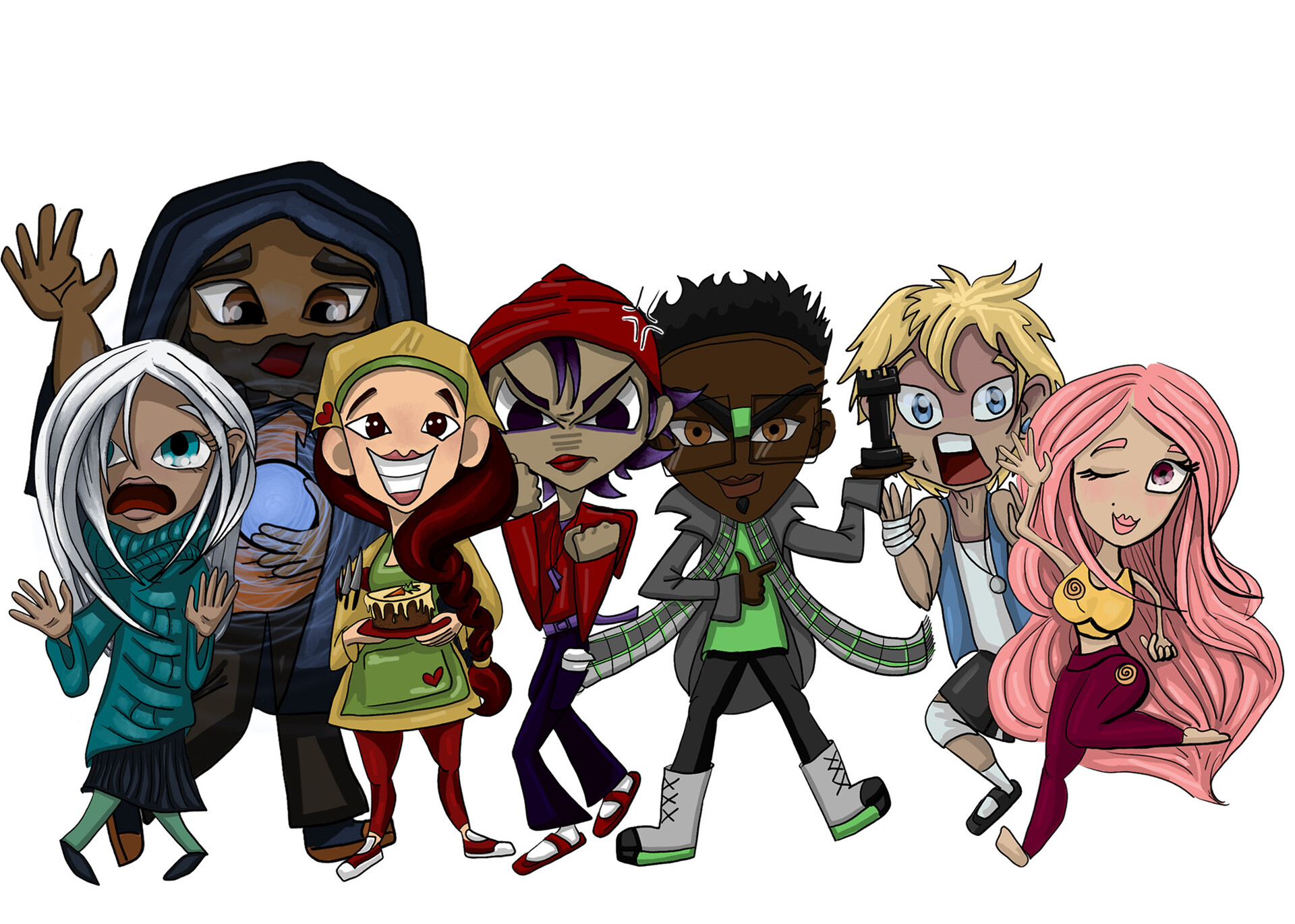 ArtStation - OC chibis