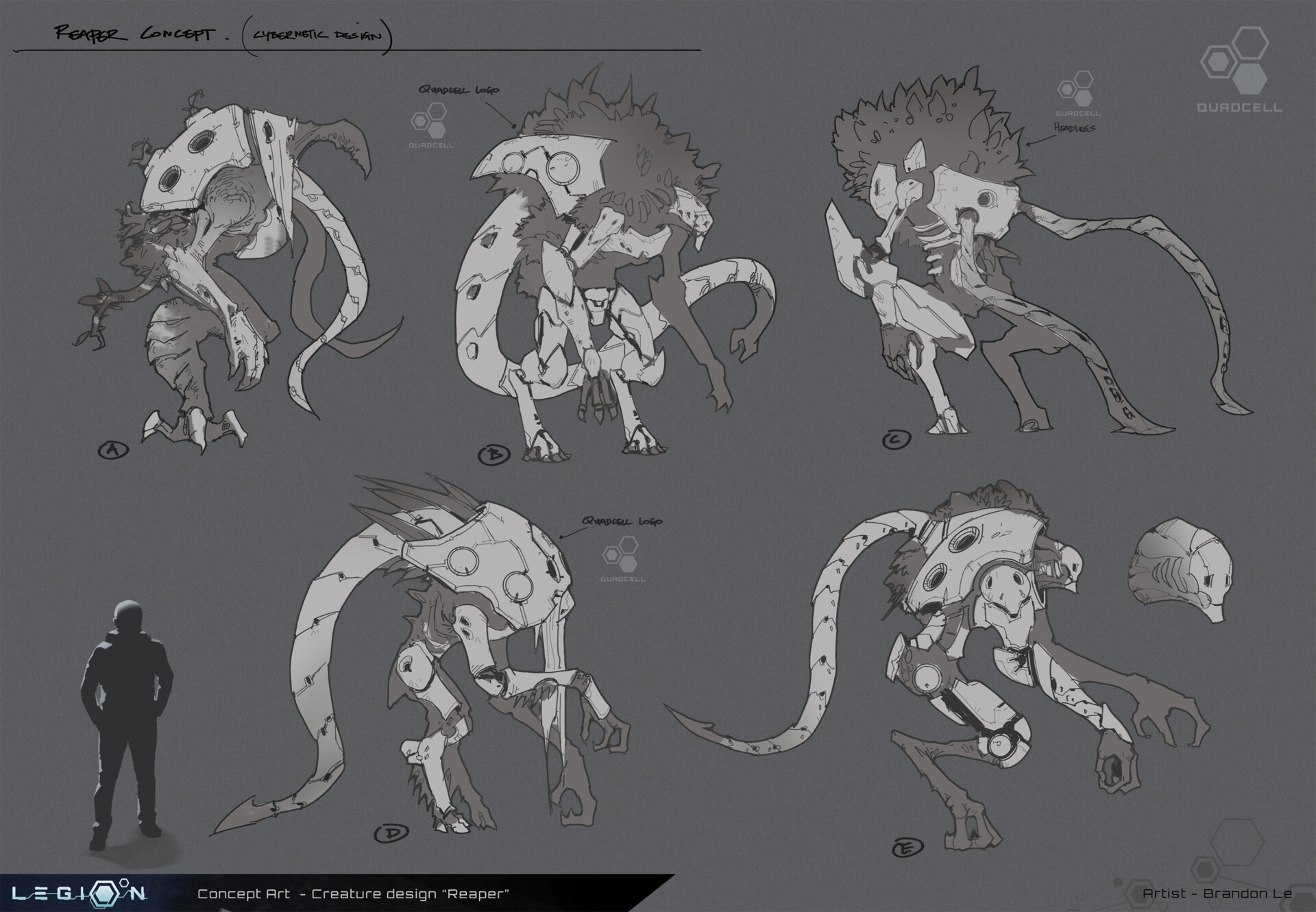 ArtStation - Personal Project - LEGION