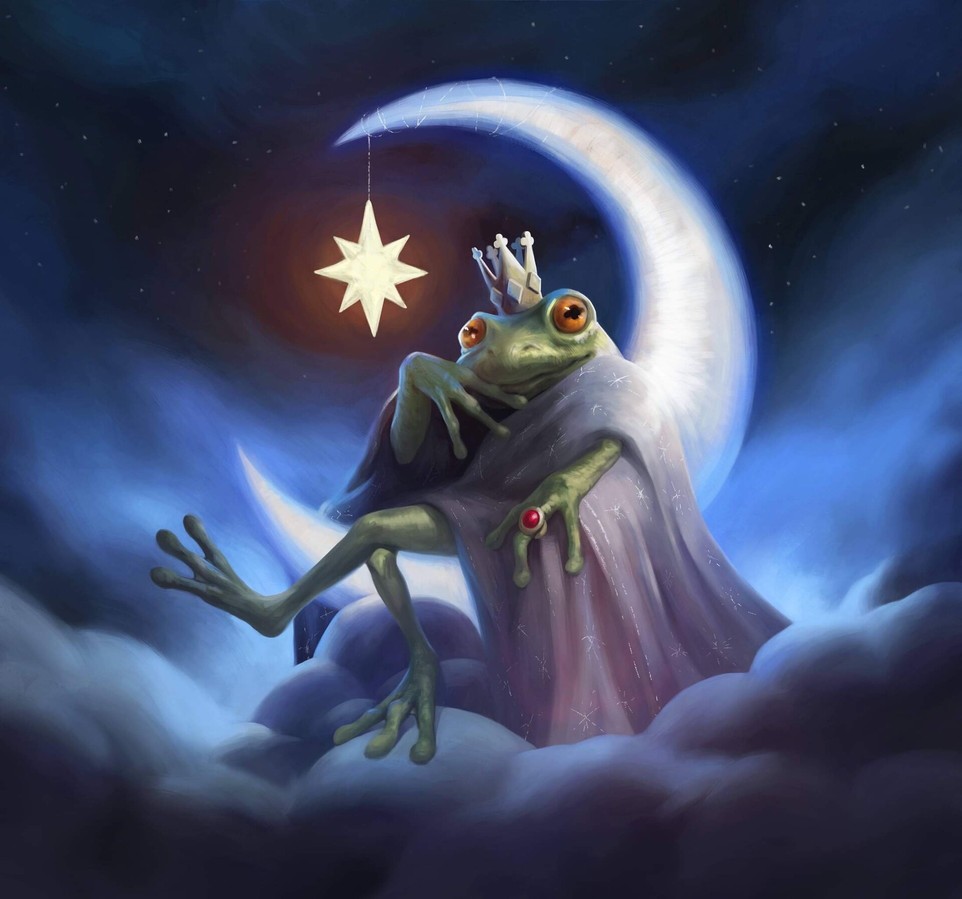 ArtStation - Frog tales