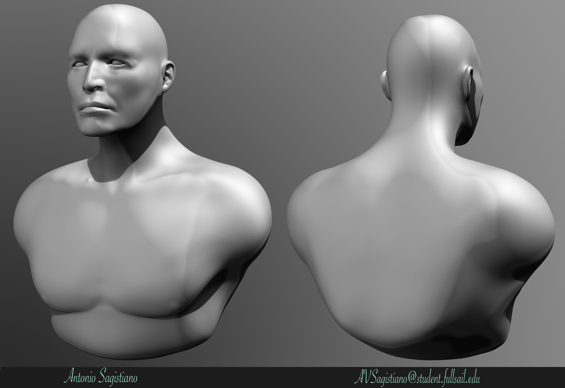 ArtStation - Beginner Game Characters Final - David Midthunder Sculpt