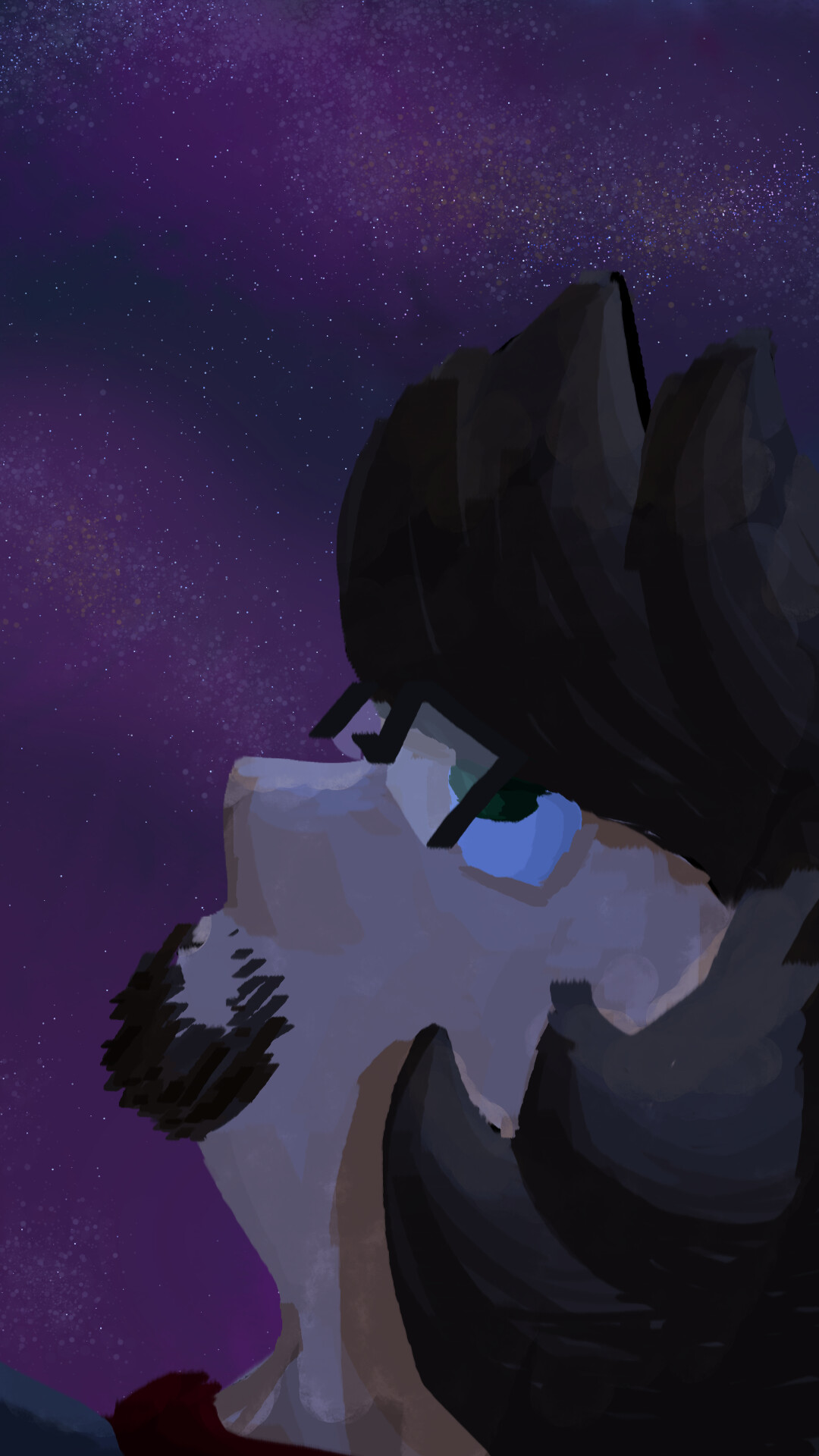 ArtStation - Starry Black Mesa