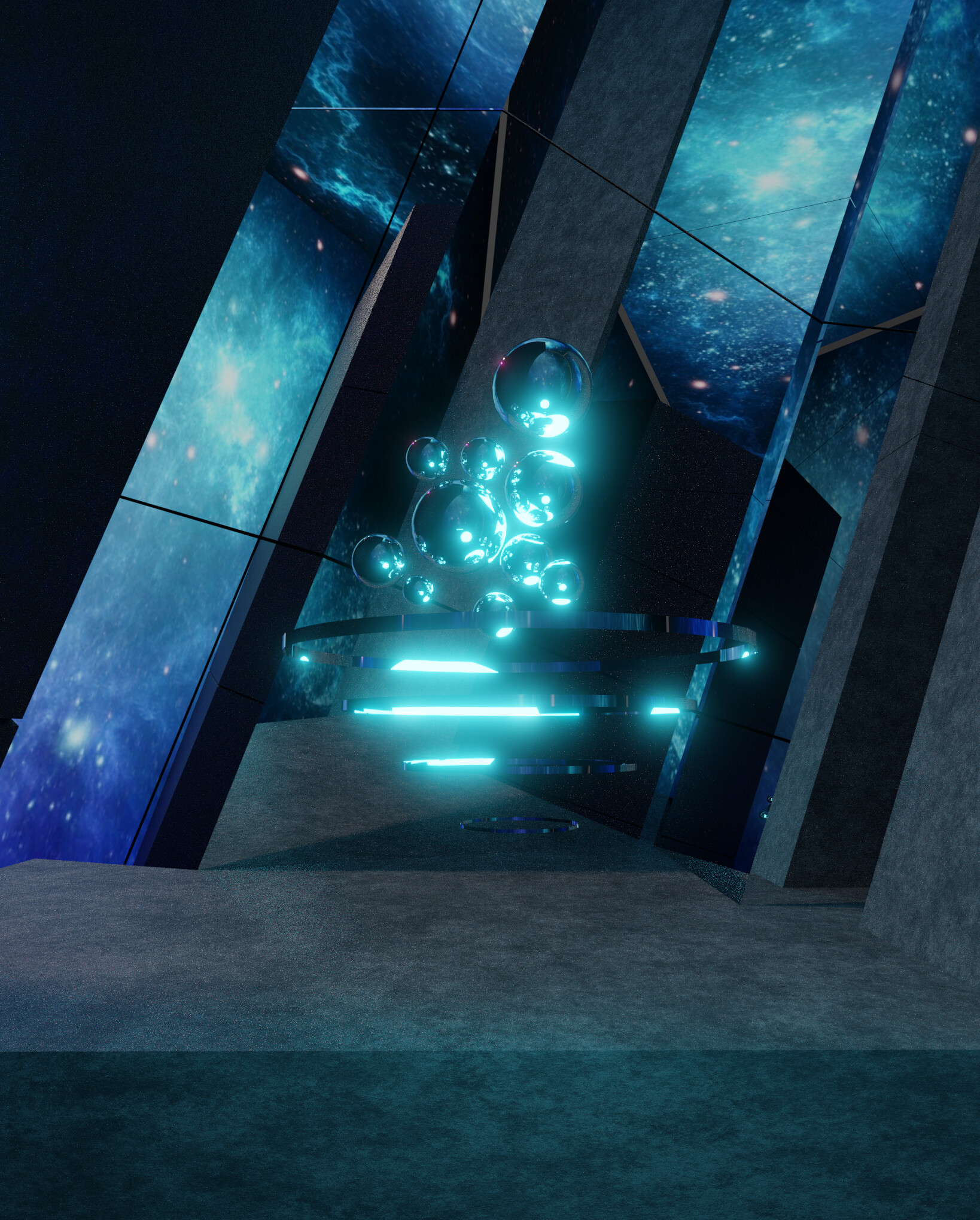 ArtStation - Blue Nightmare