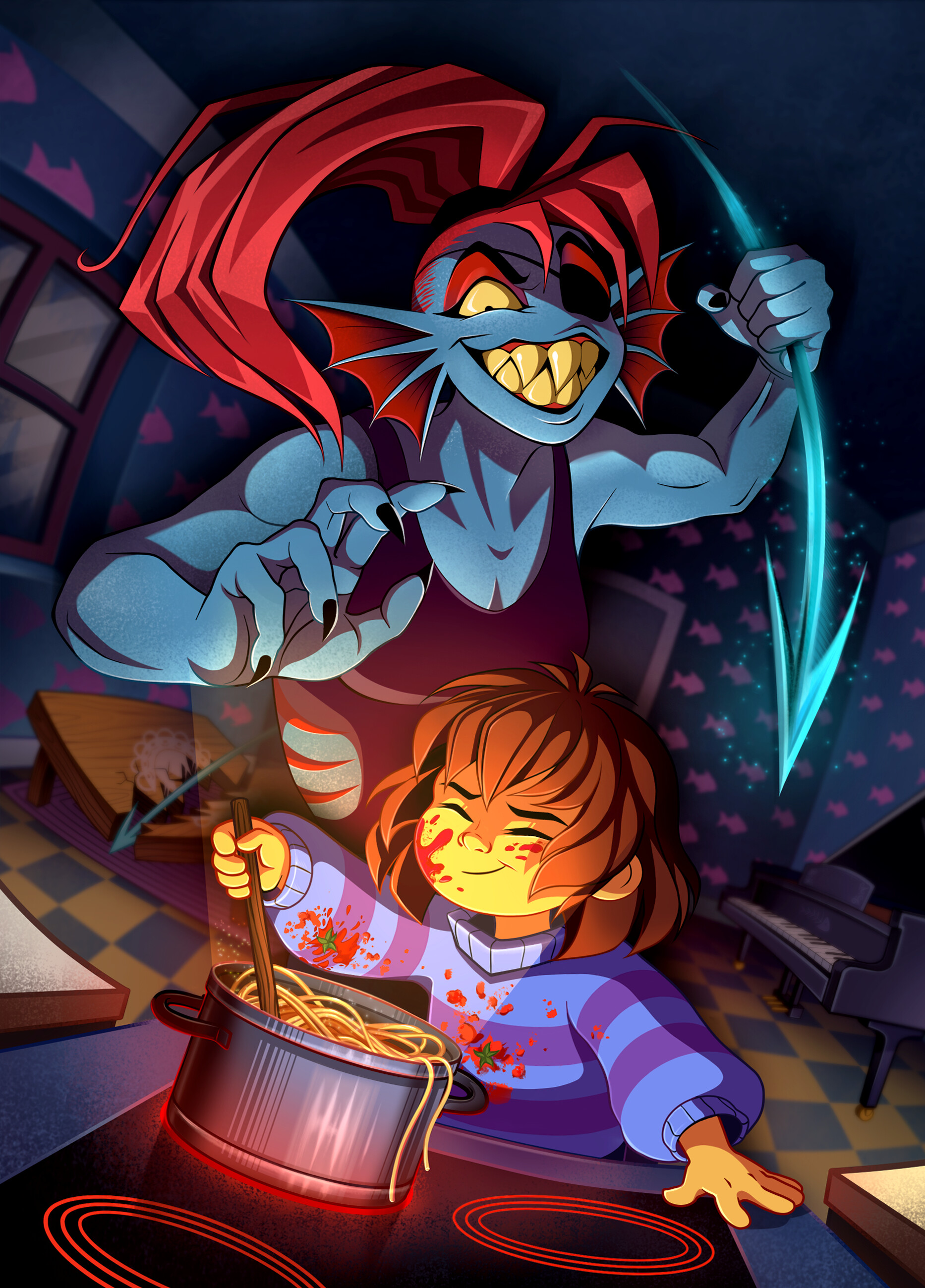 ArtStation - Cooking With Undyne