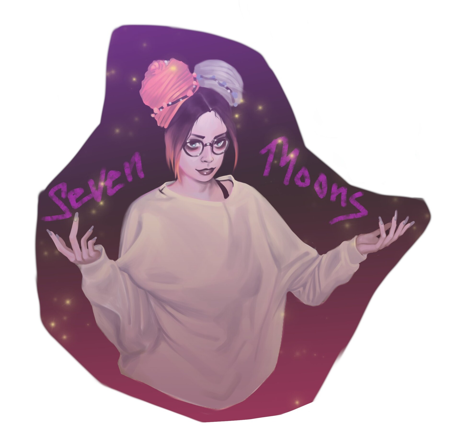 ArtStation - Portrait of Seven Moons