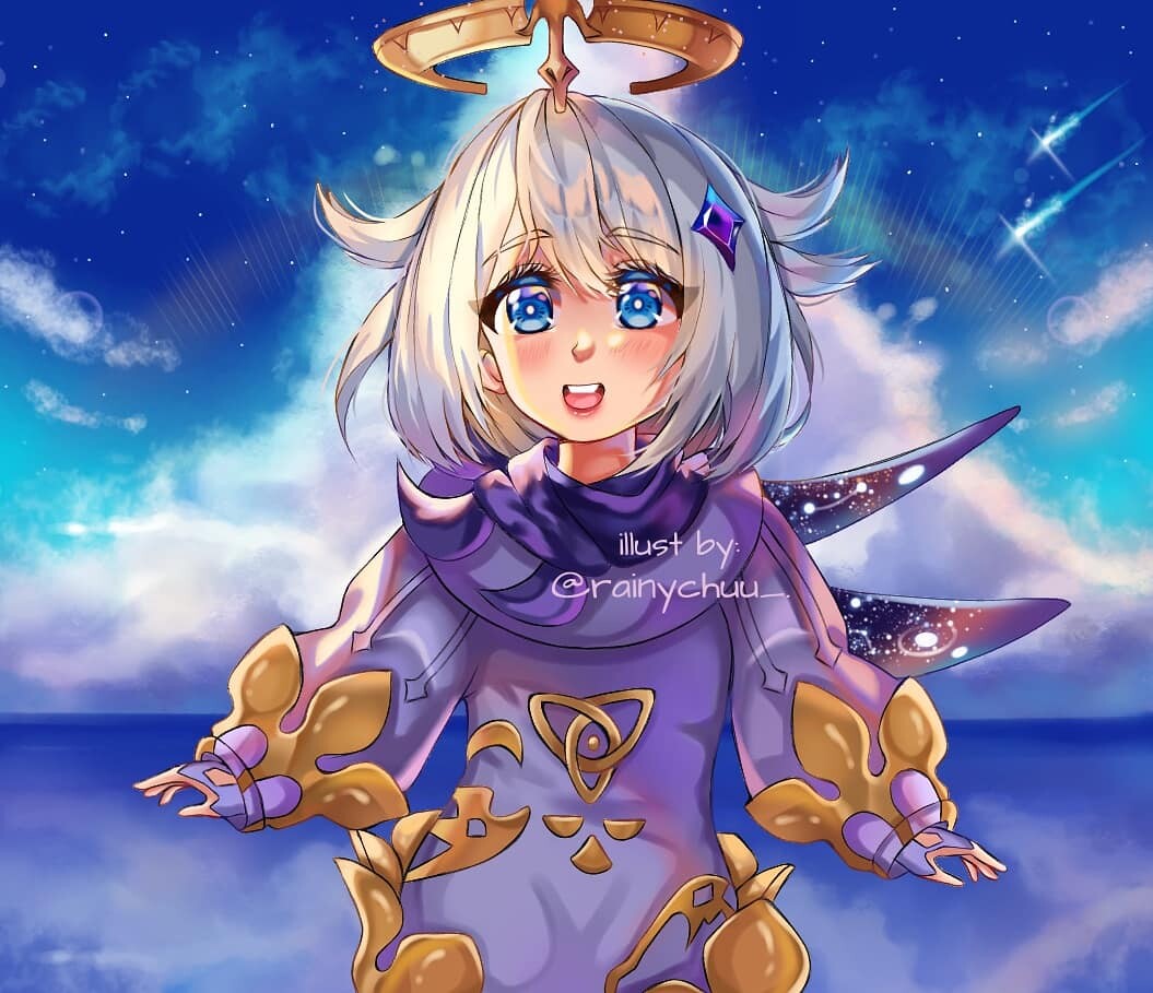 ArtStation - Fanart Paimon from Genshin Impact