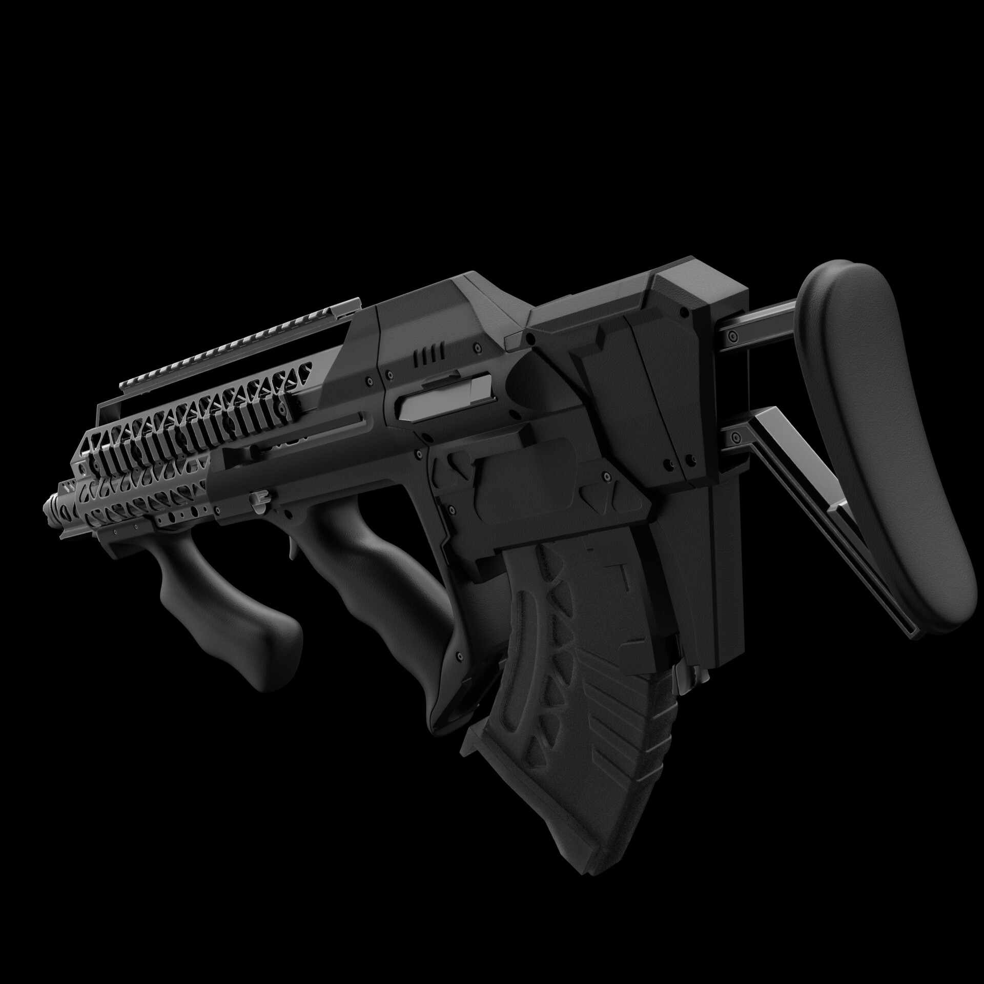 Jesse Irvin - Bullpup Concept Sketch