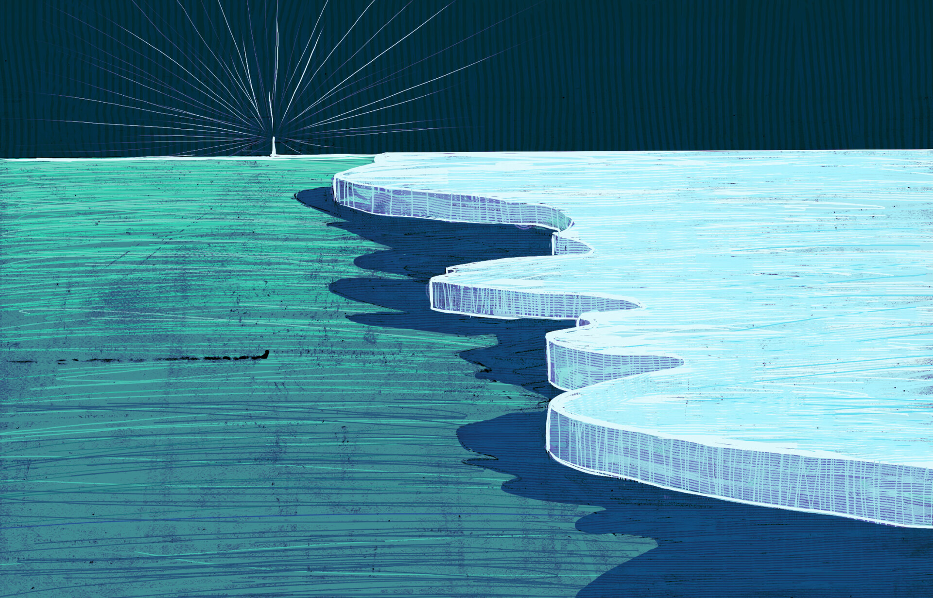 ArtStation - The Ice Shelf