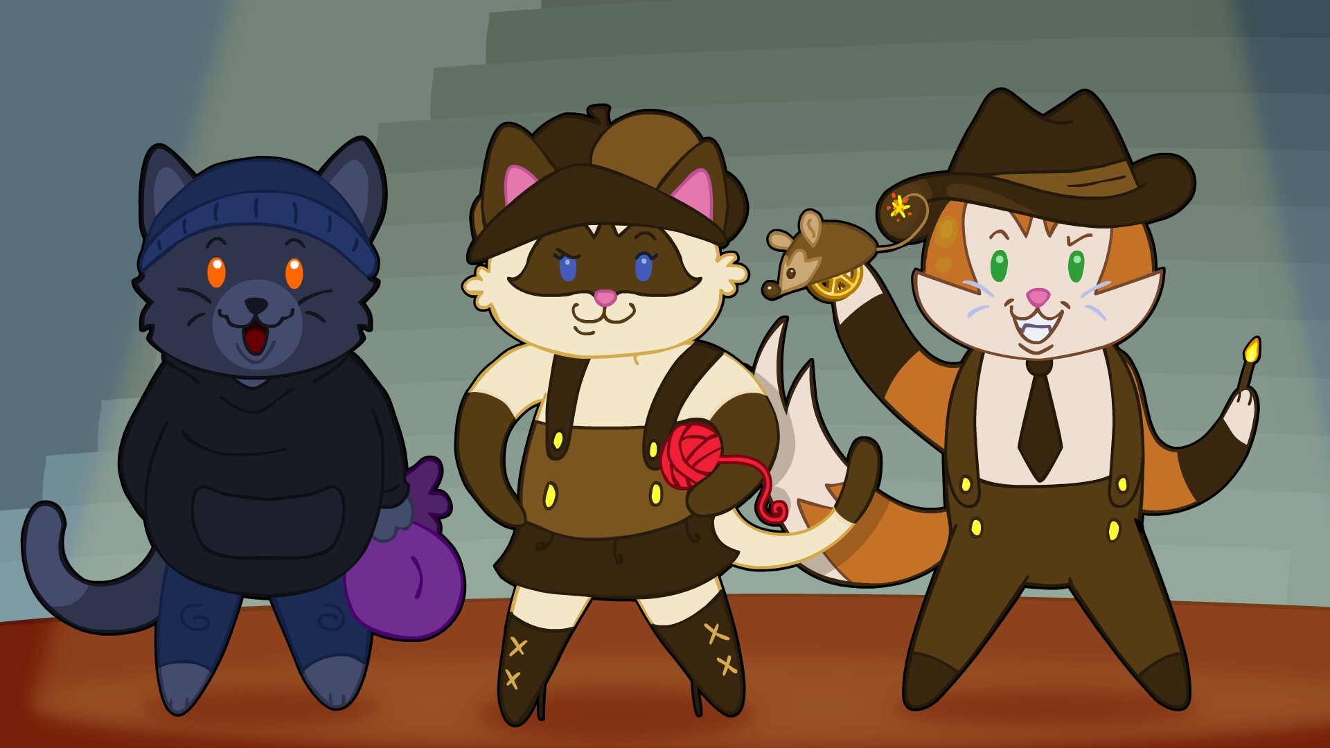 ArtStation - Classy Cat Burglars