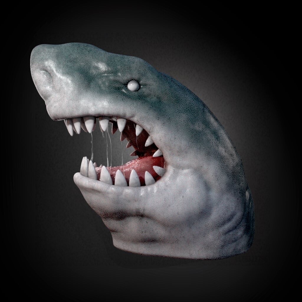 ArtStation - Shark Head