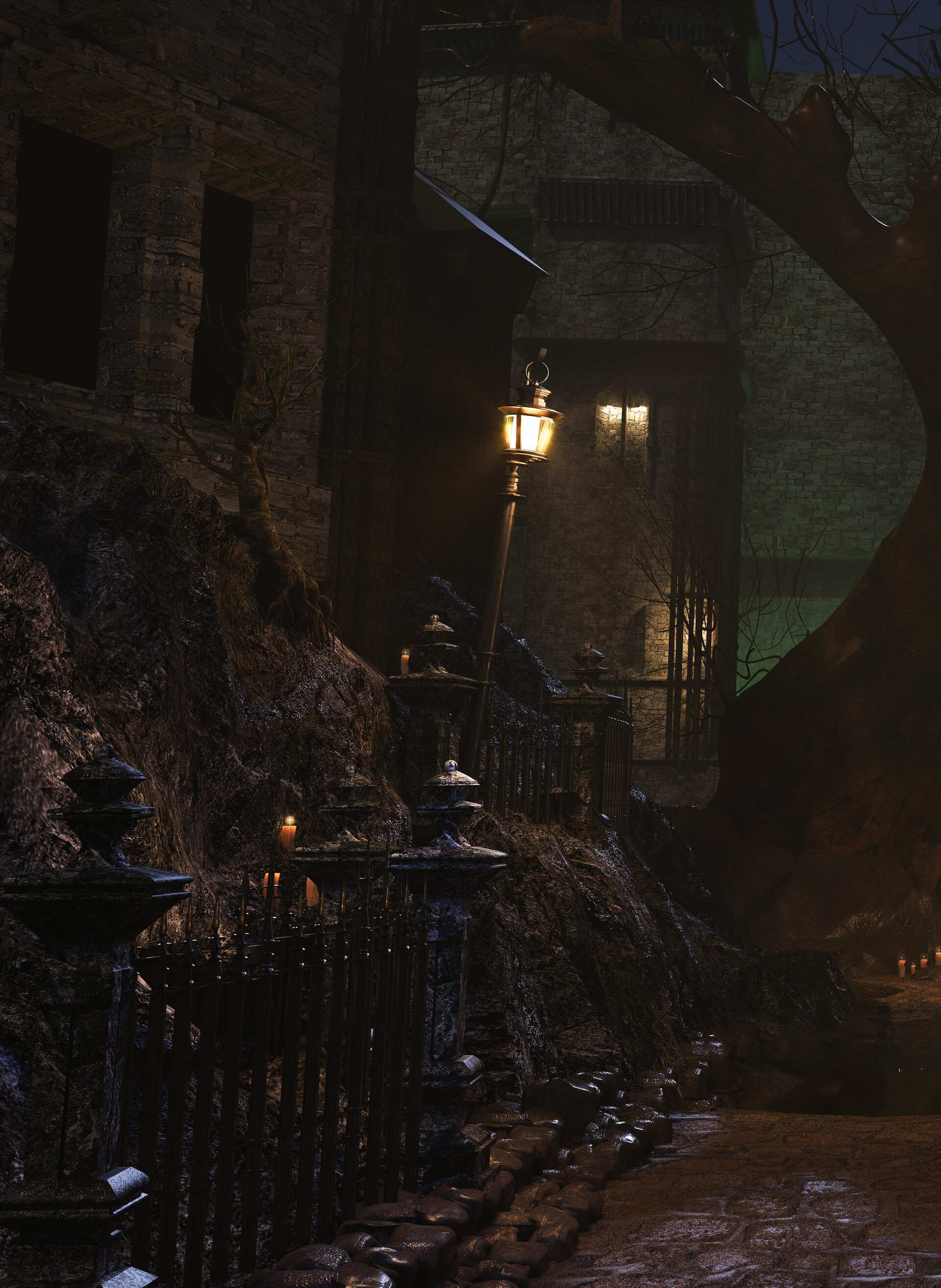 ArtStation - Dark castle