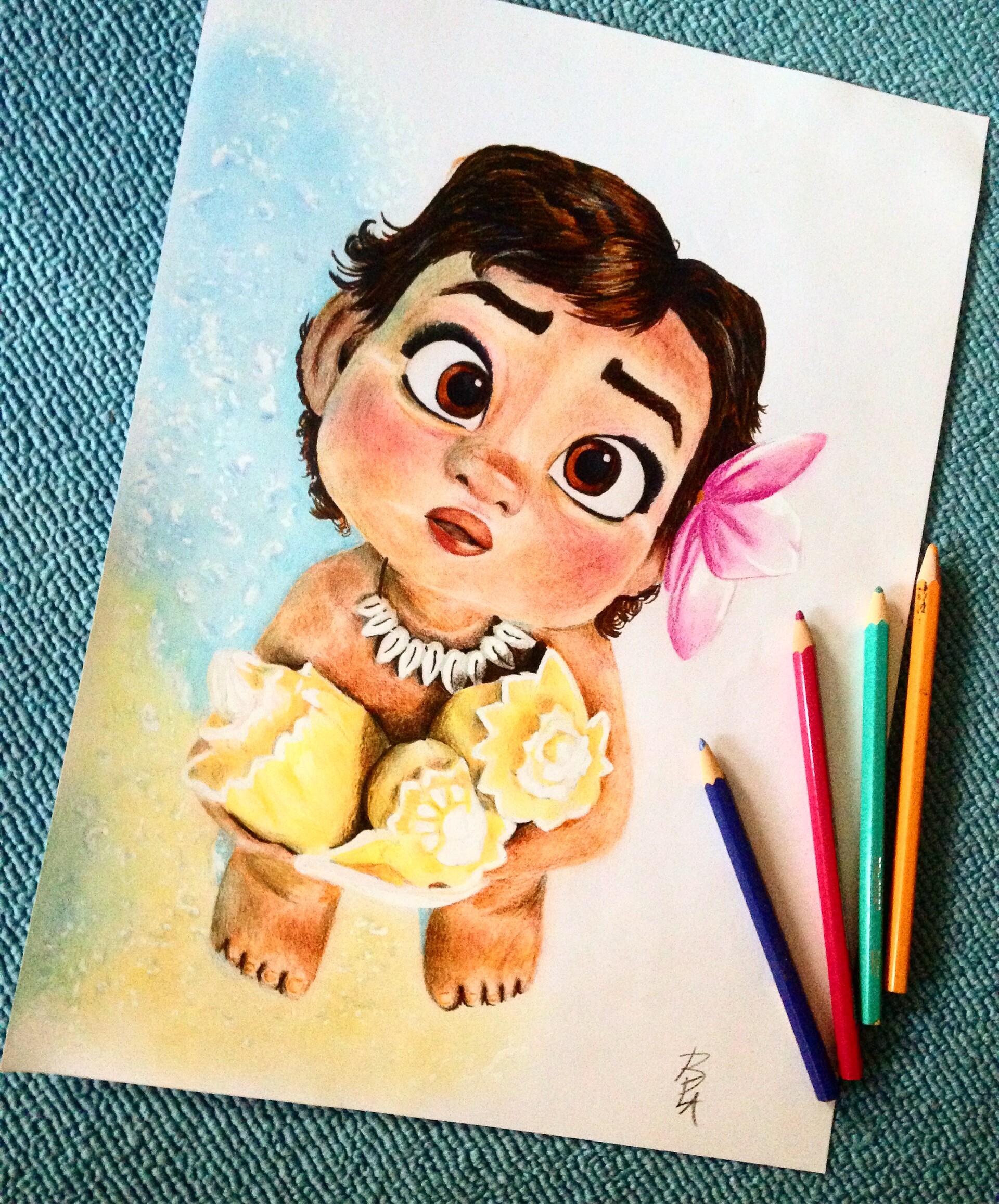 how to draw baby disney characters