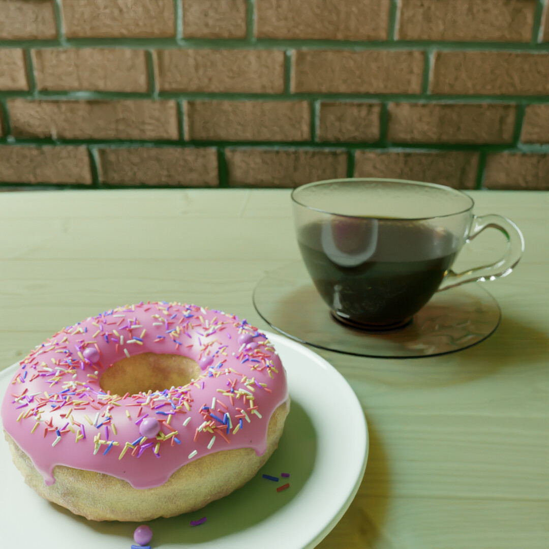 ArtStation - The Famous Blender Guru Donut