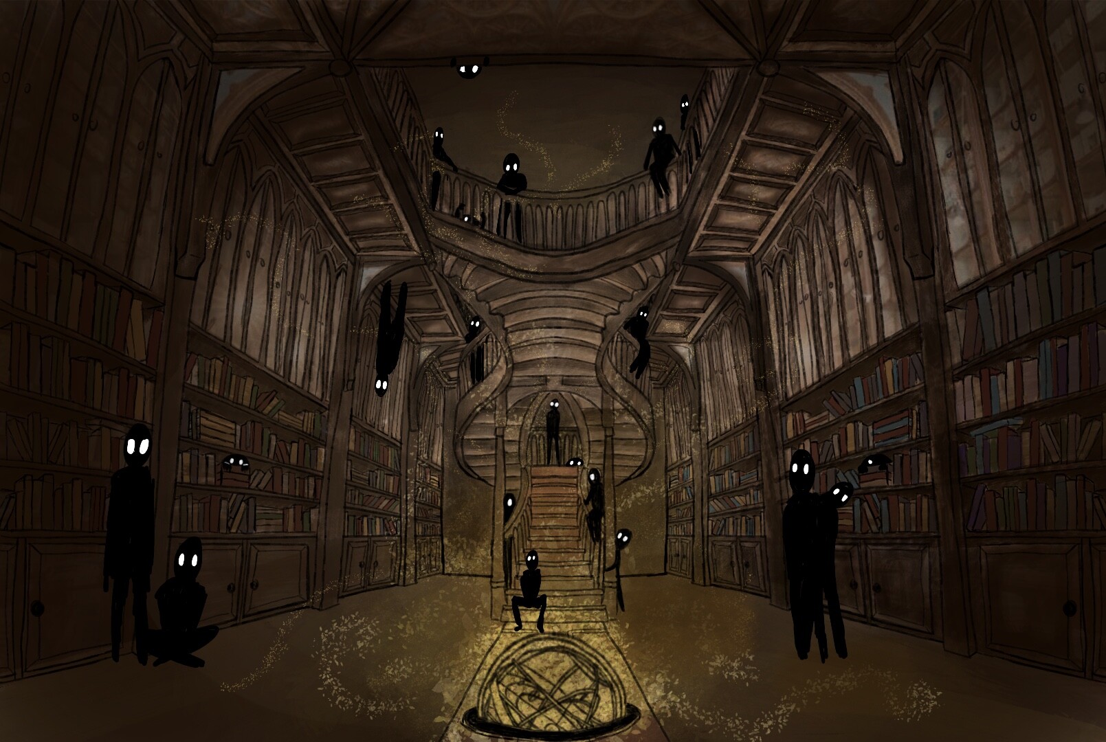 ArtStation - Old library