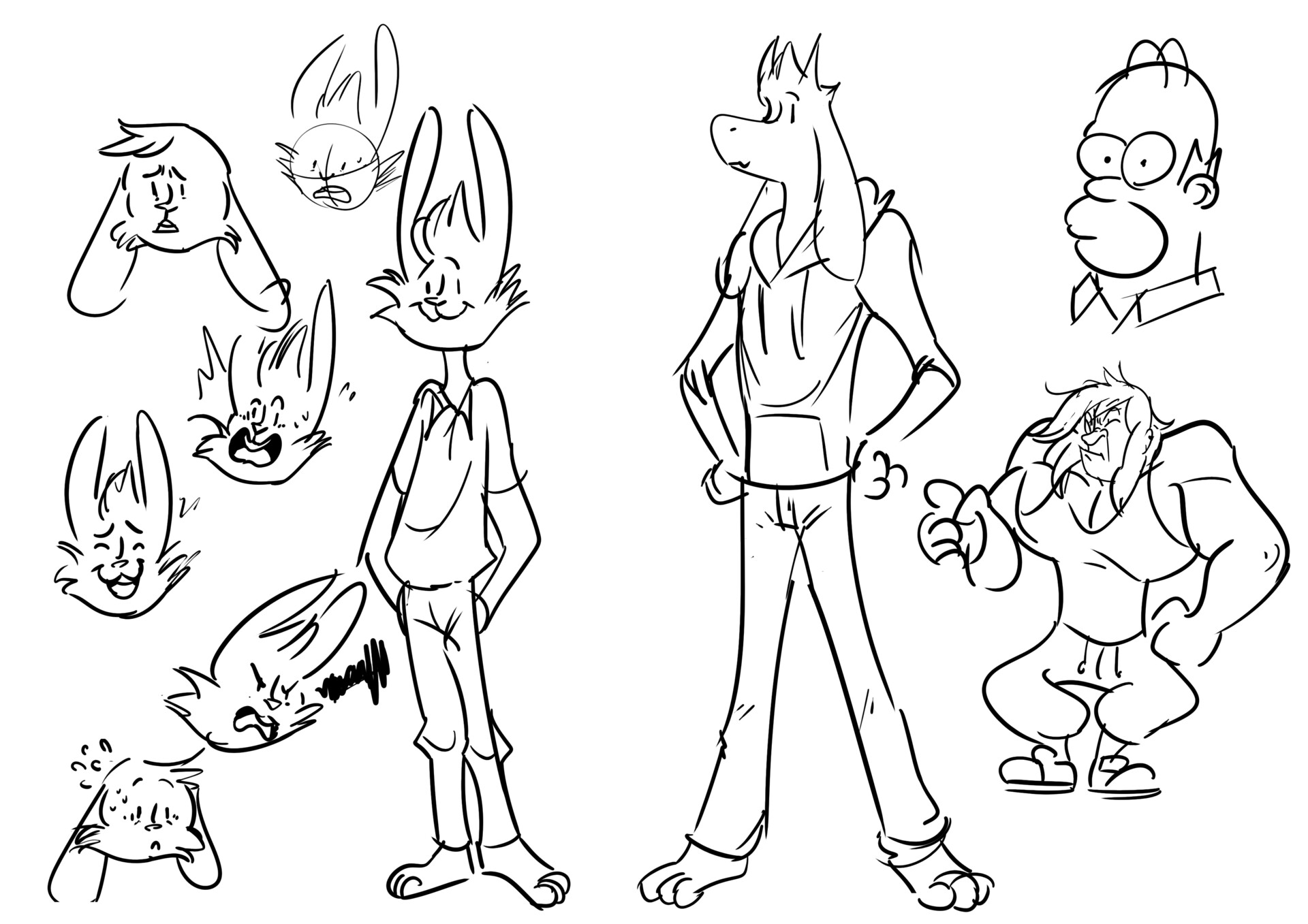 ArtStation - Chara design recherches 5