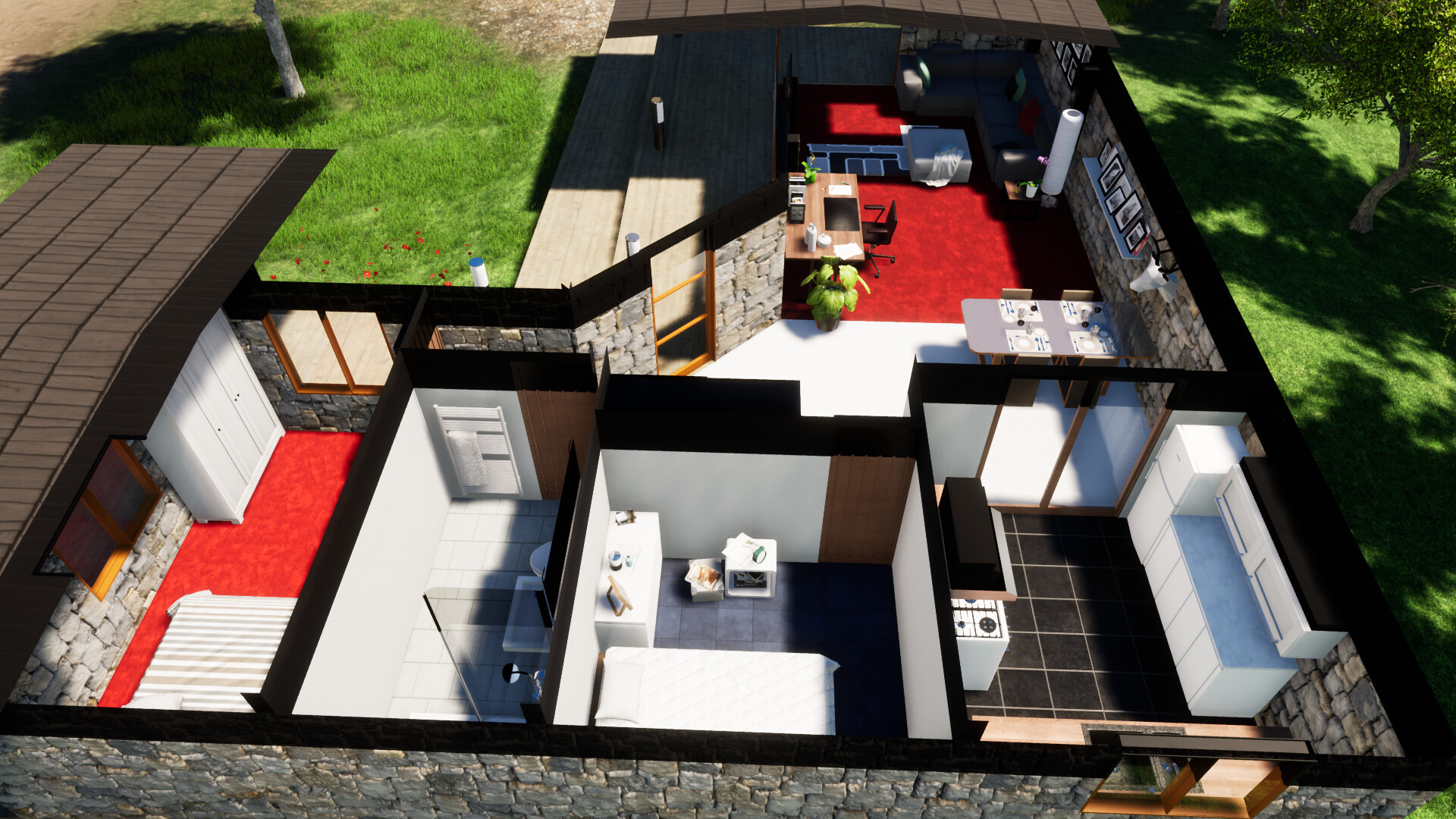 ArtStation - Cabin visualization