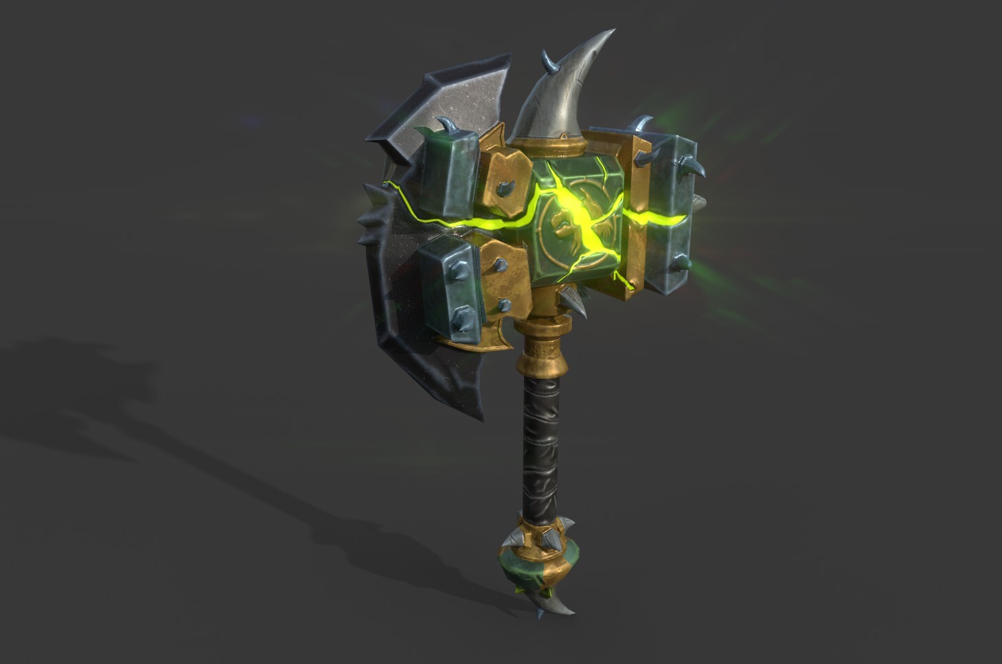 ArtStation - Hammer/Axe - Student Project by Noelia Amor