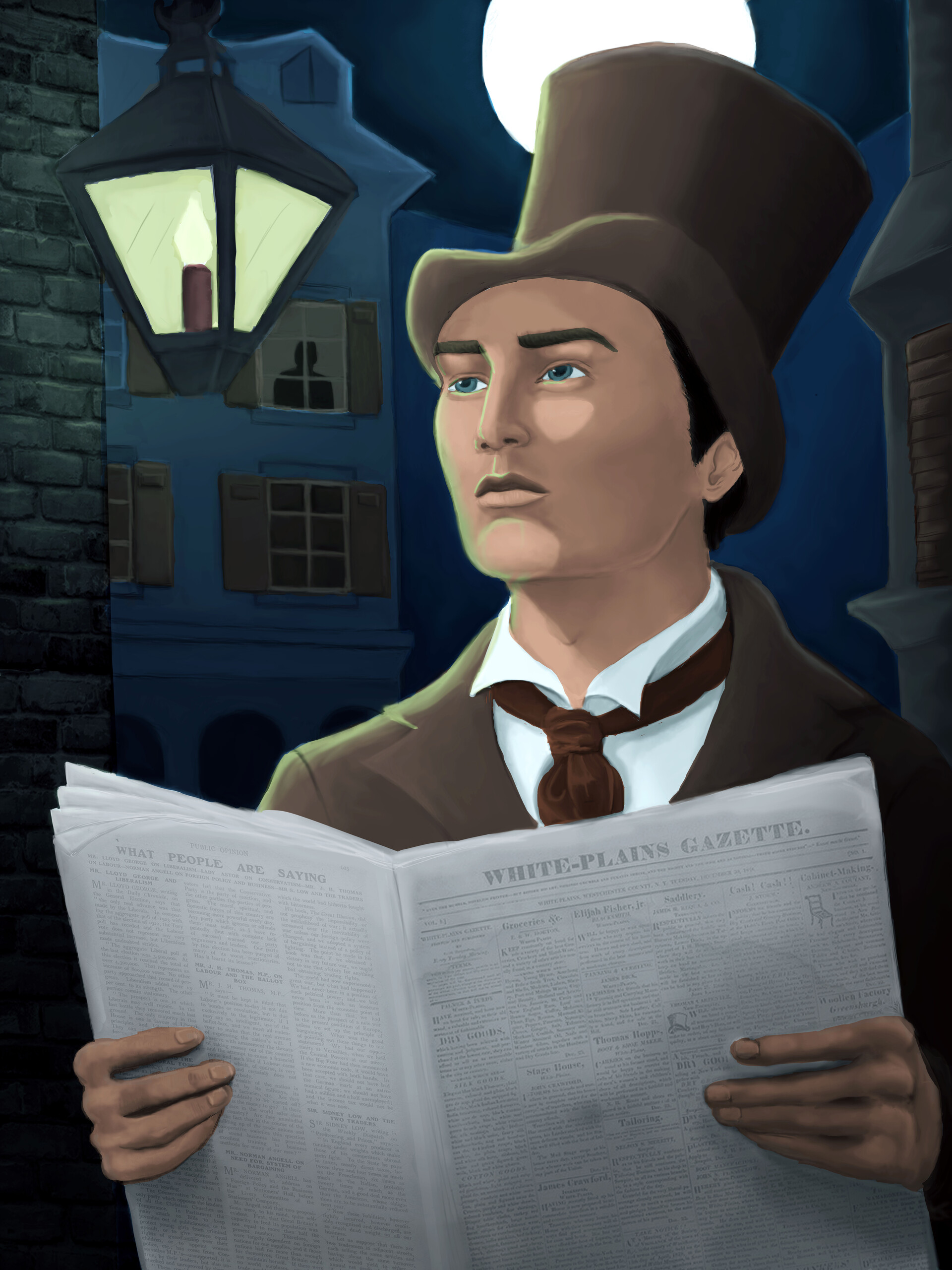 ArtStation - Sherlock Holmes, London.