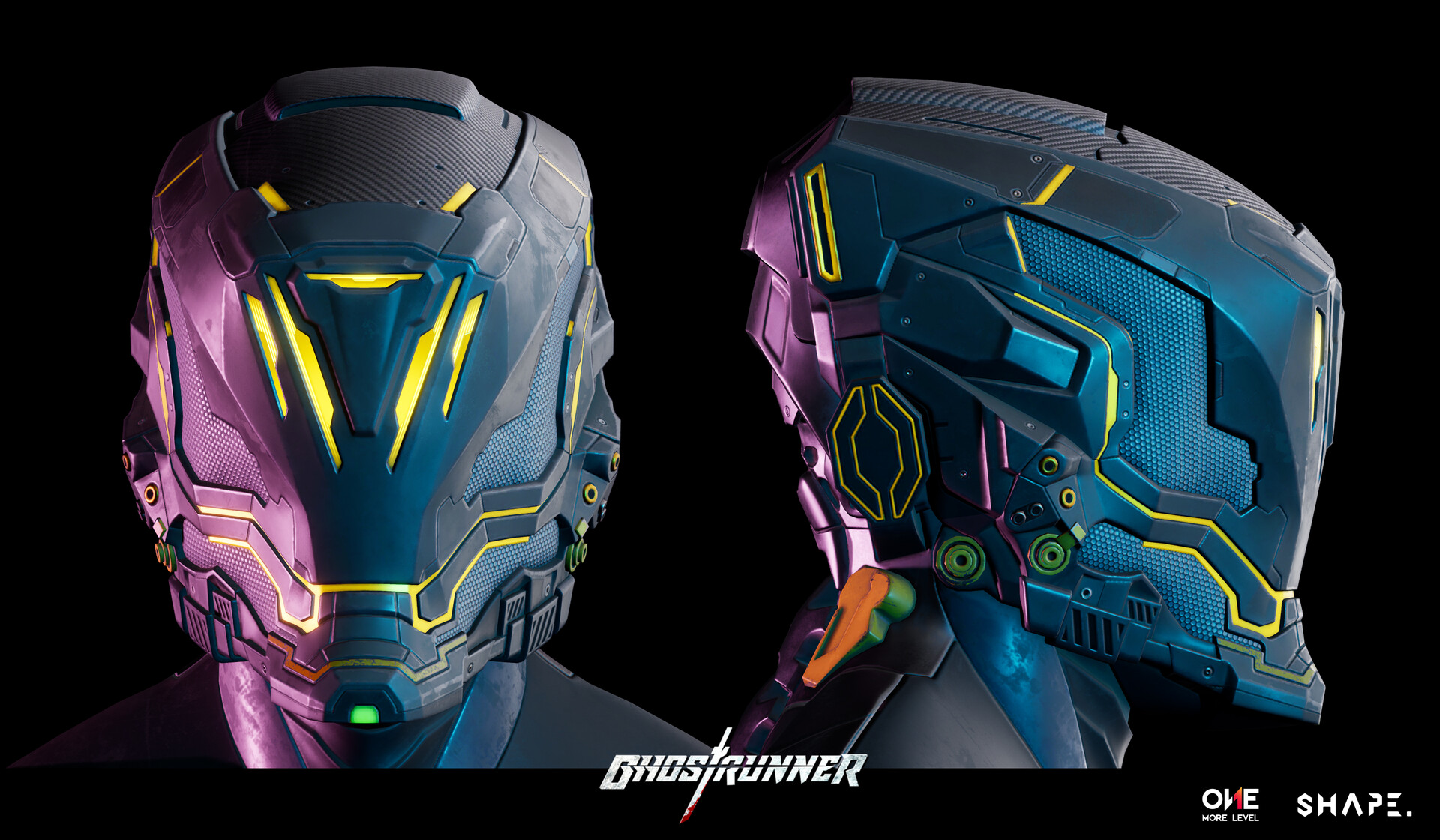 Tomasz Tosza - Ghostrunner Main Character