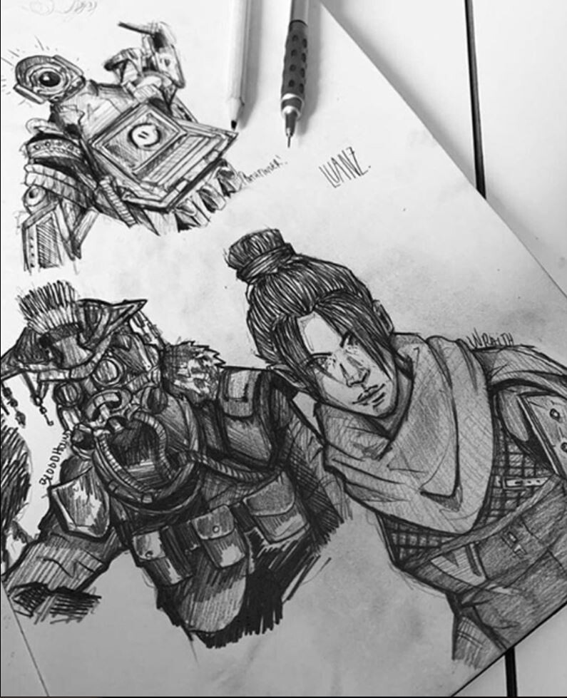 ArtStation - Apex Legends Traditional Art