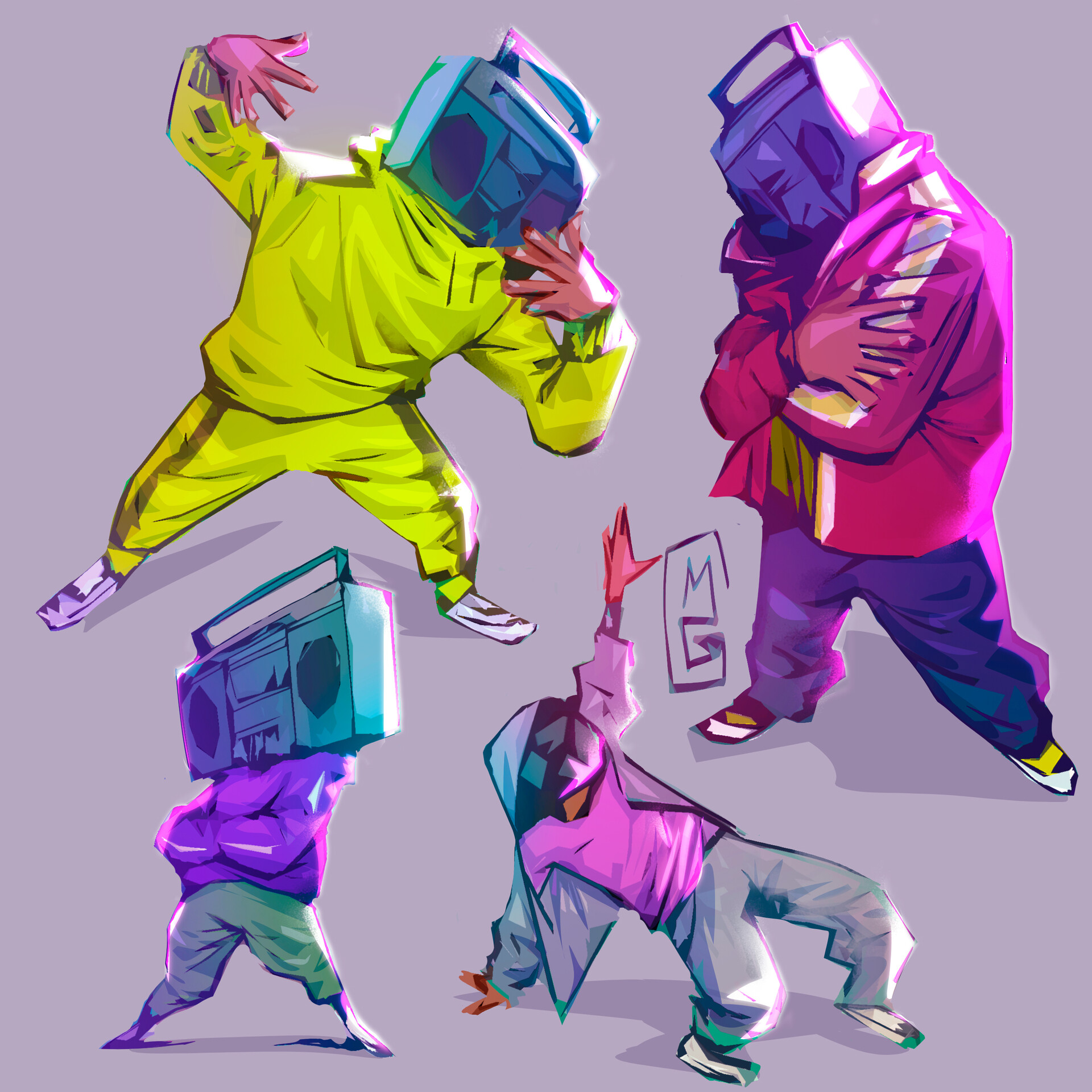 ArtStation - Hip Hop head