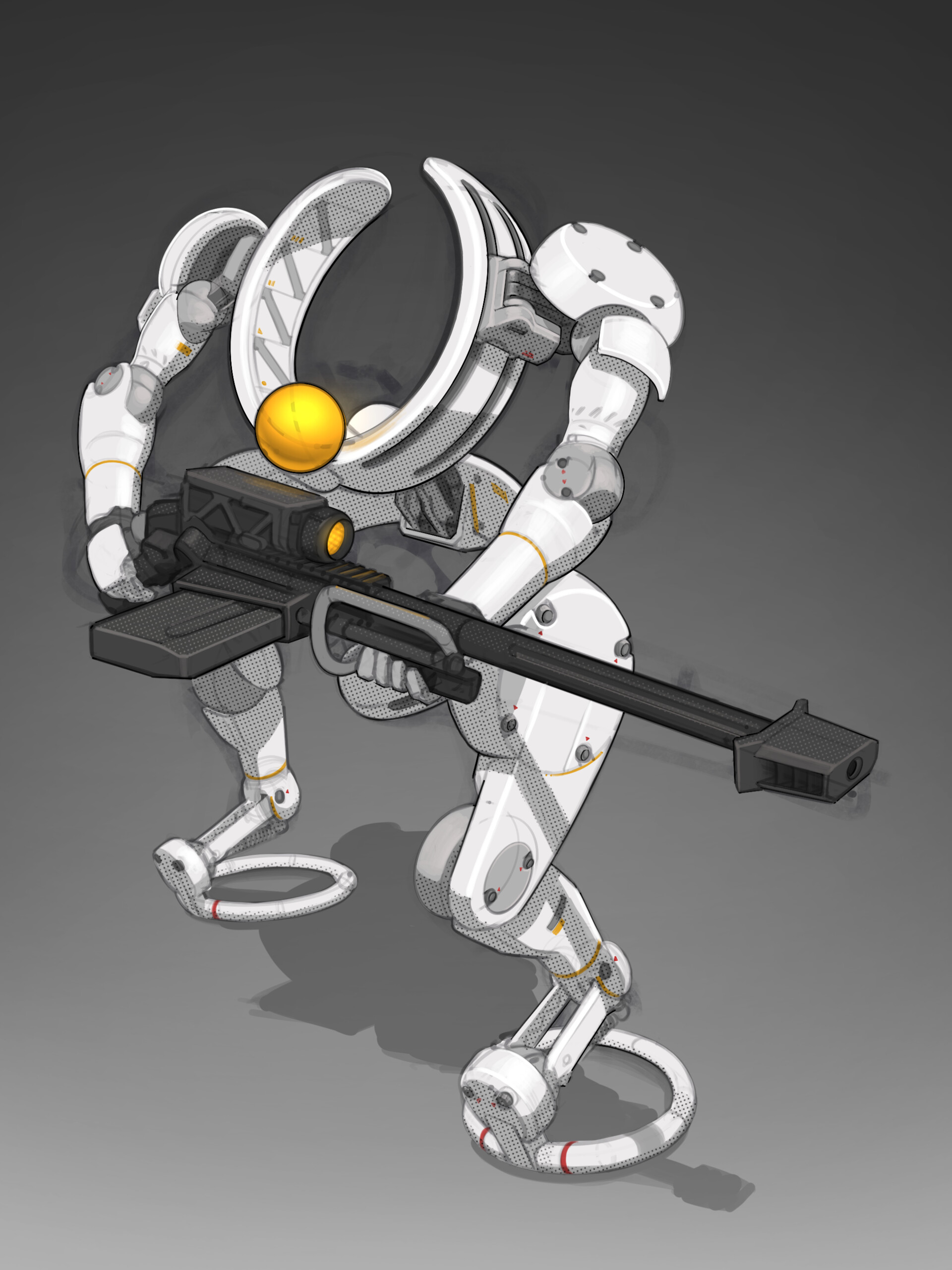 ArtStation - Horseshoe EVA Mech