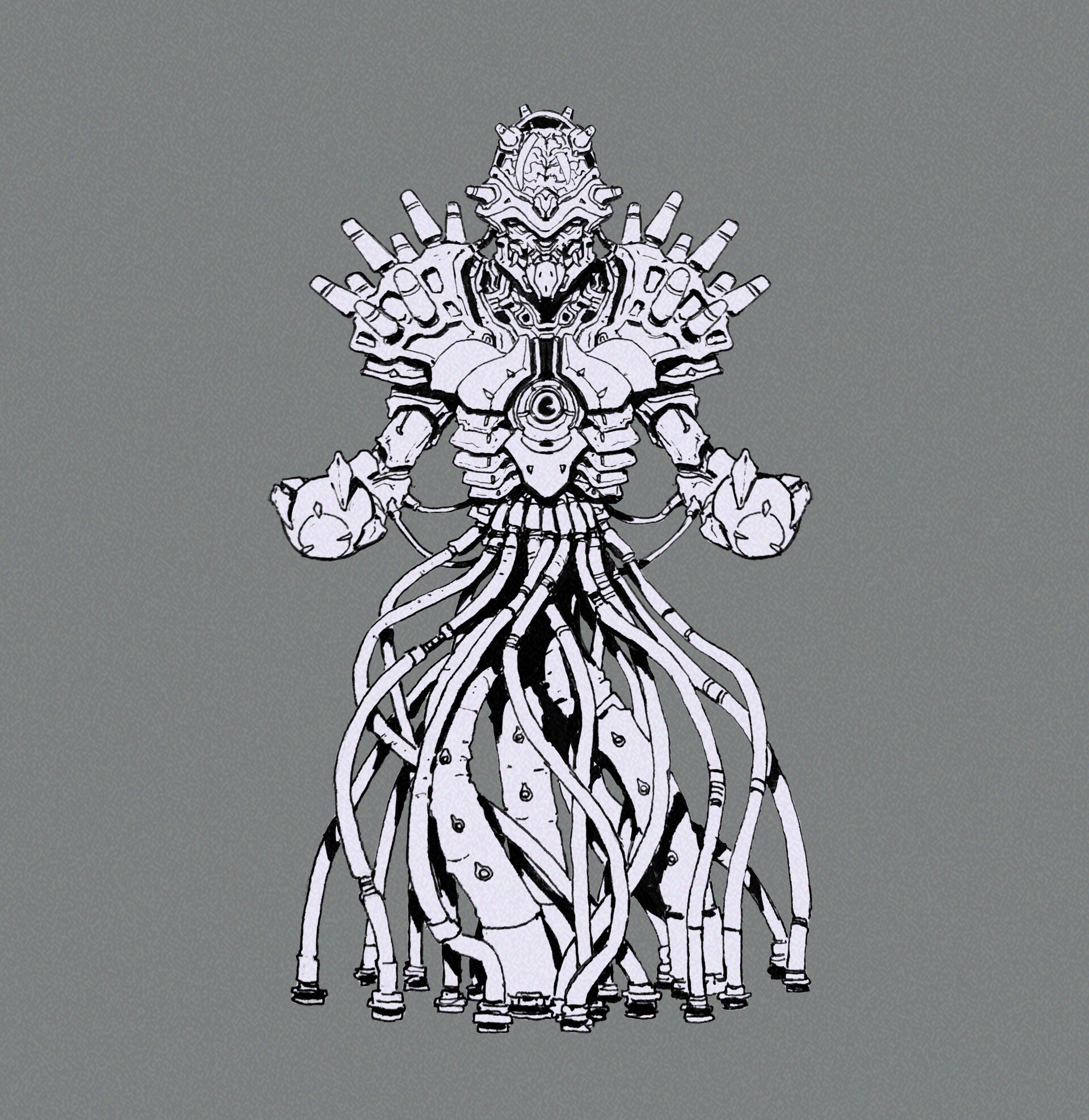 Garrett Post - Senior Concept Artist - Inktober Week 3