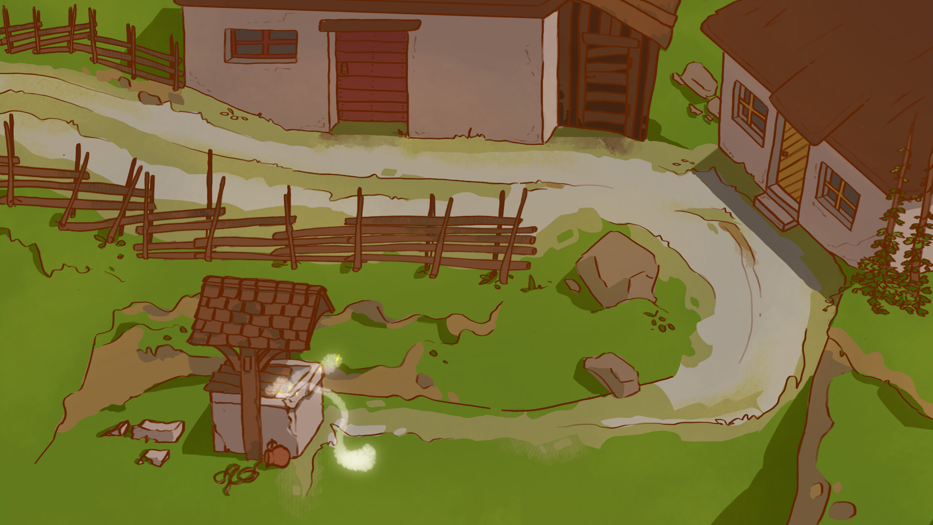 ArtStation - Rural Magic - Game Concept