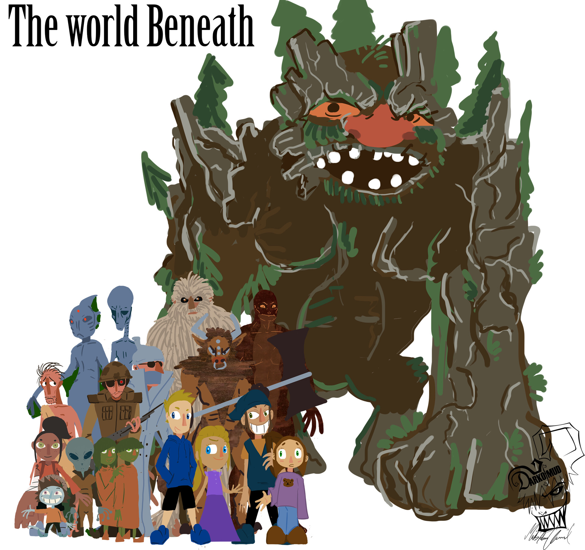 ArtStation - The world Beneath - University Project