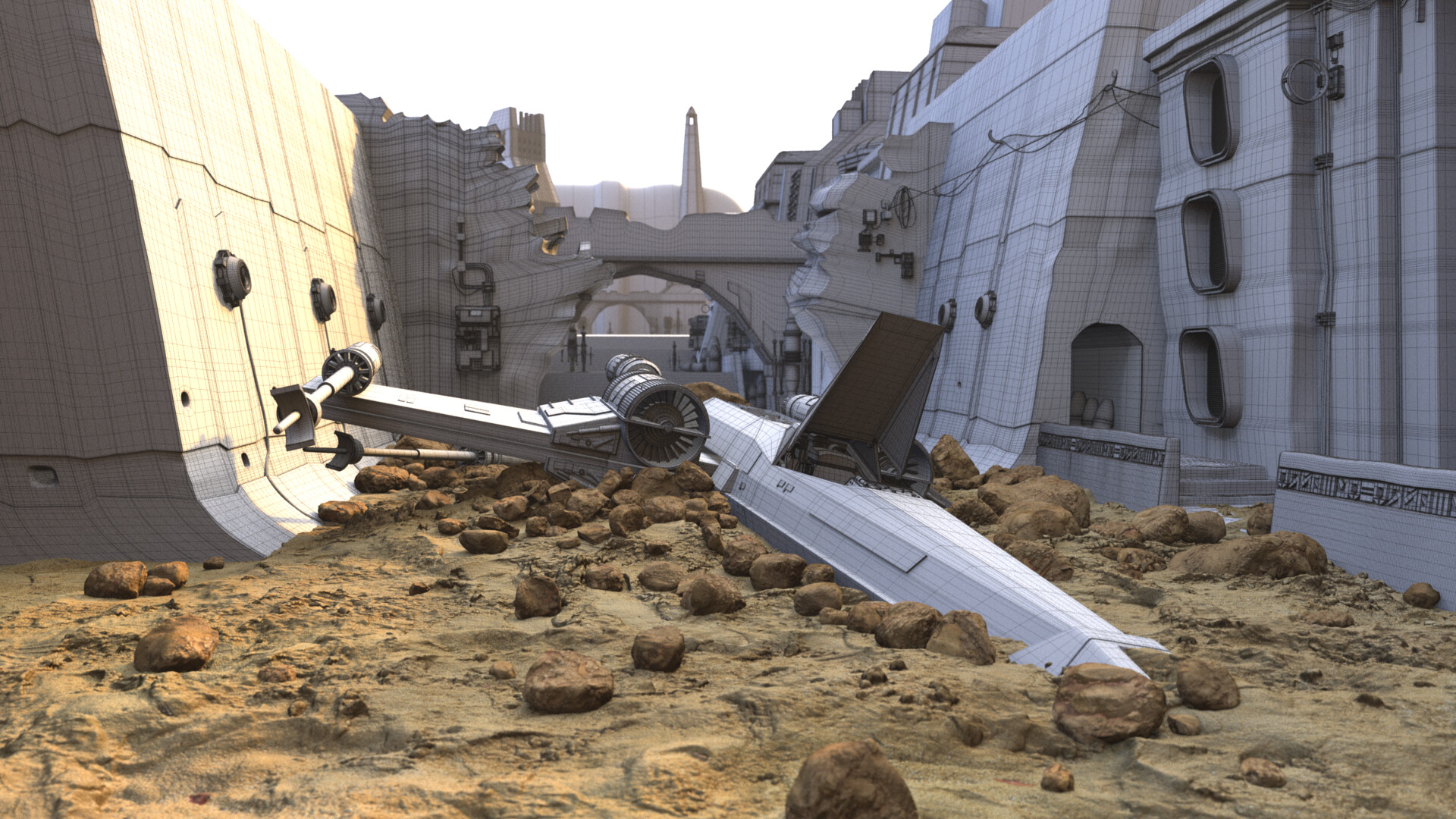 ArtStation - Star Wars X-Wing