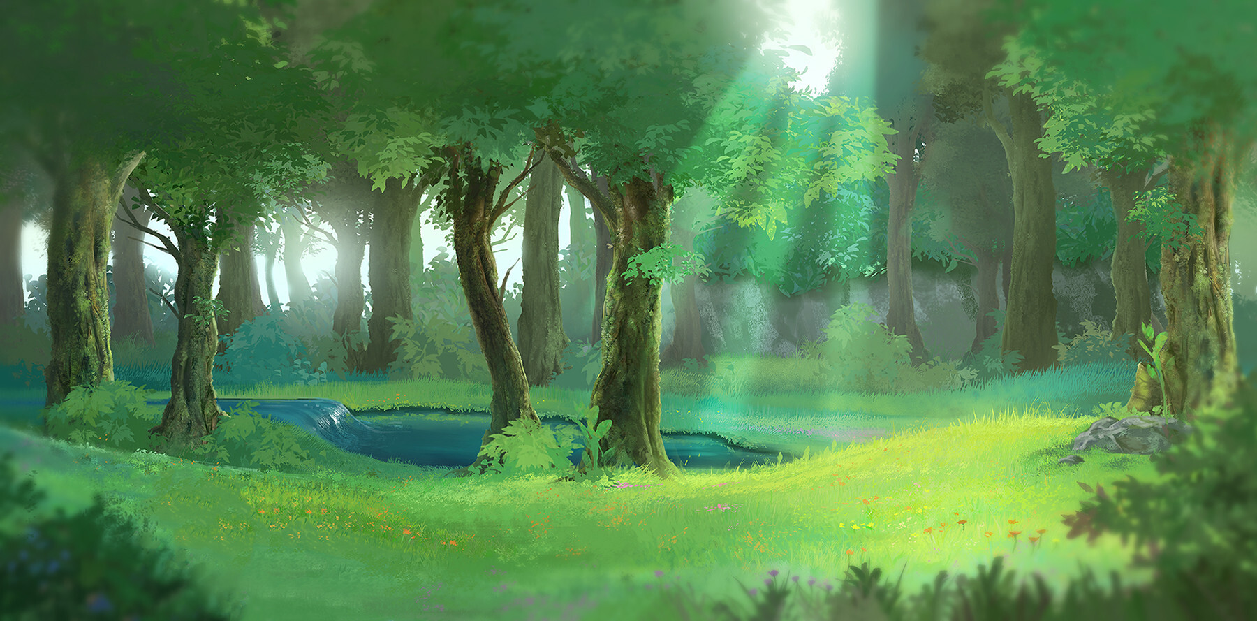 ArtStation Thick Forest artstation-thick-forest