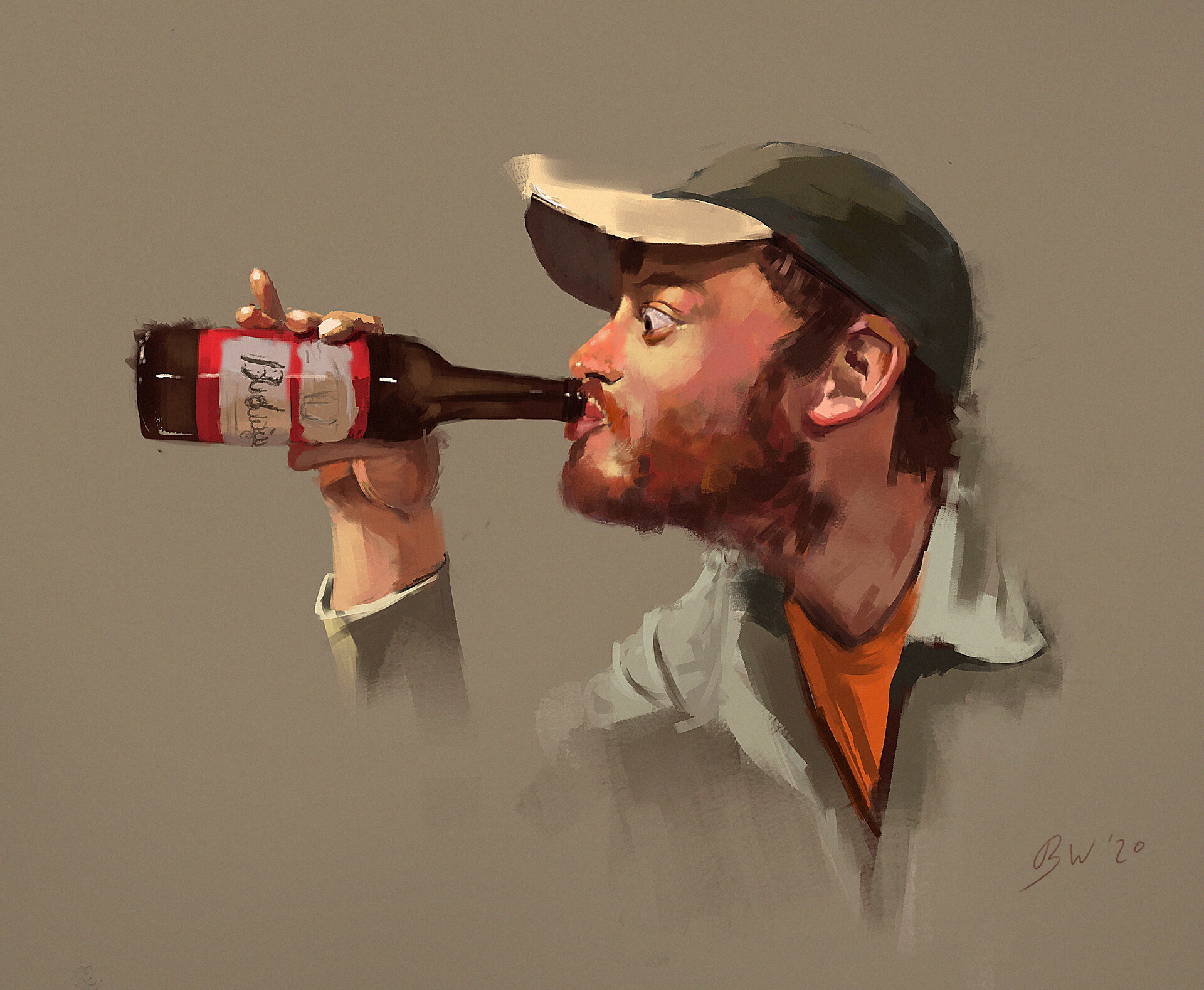 ArtStation - Portrait Of Buddy