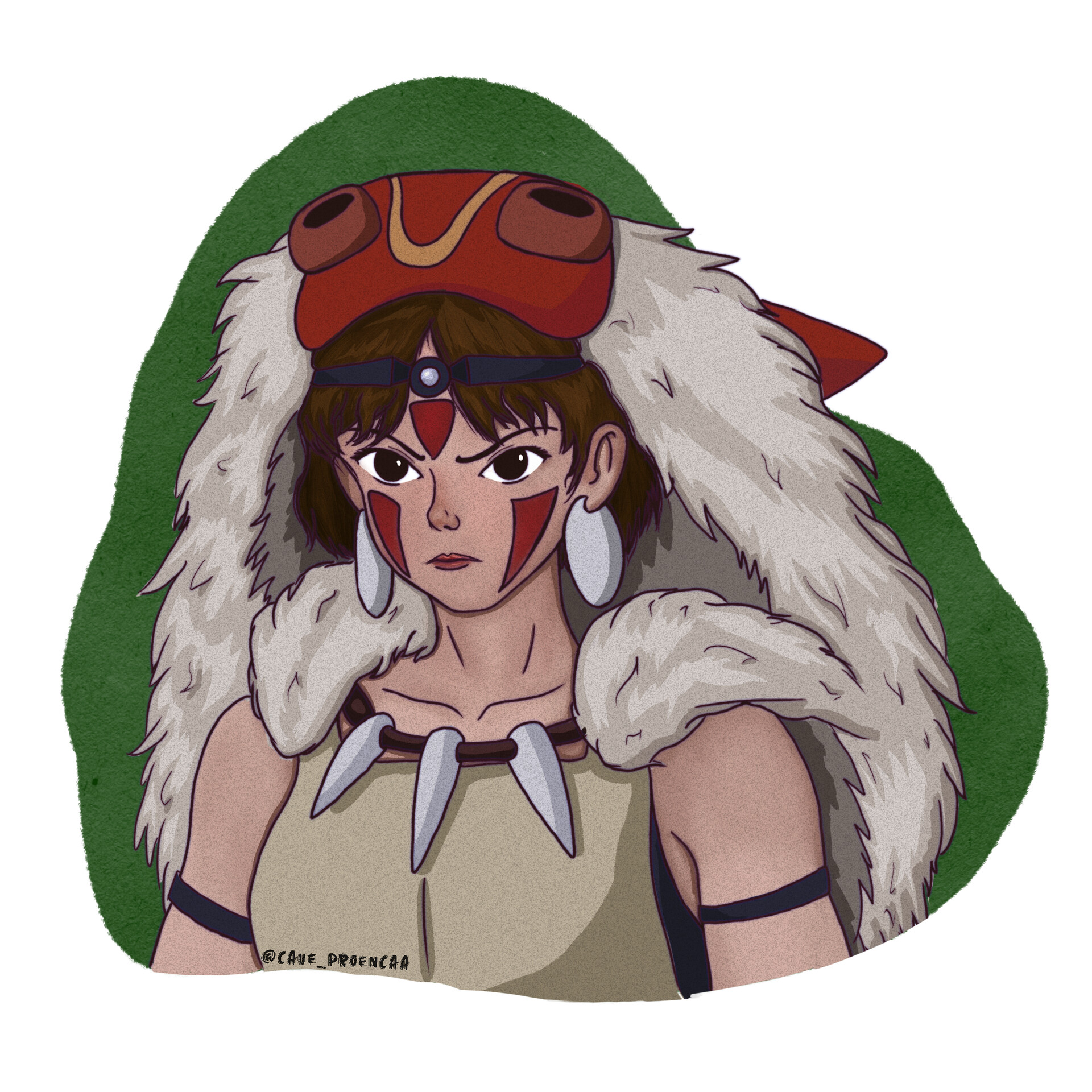 ArtStation - princess mononoke