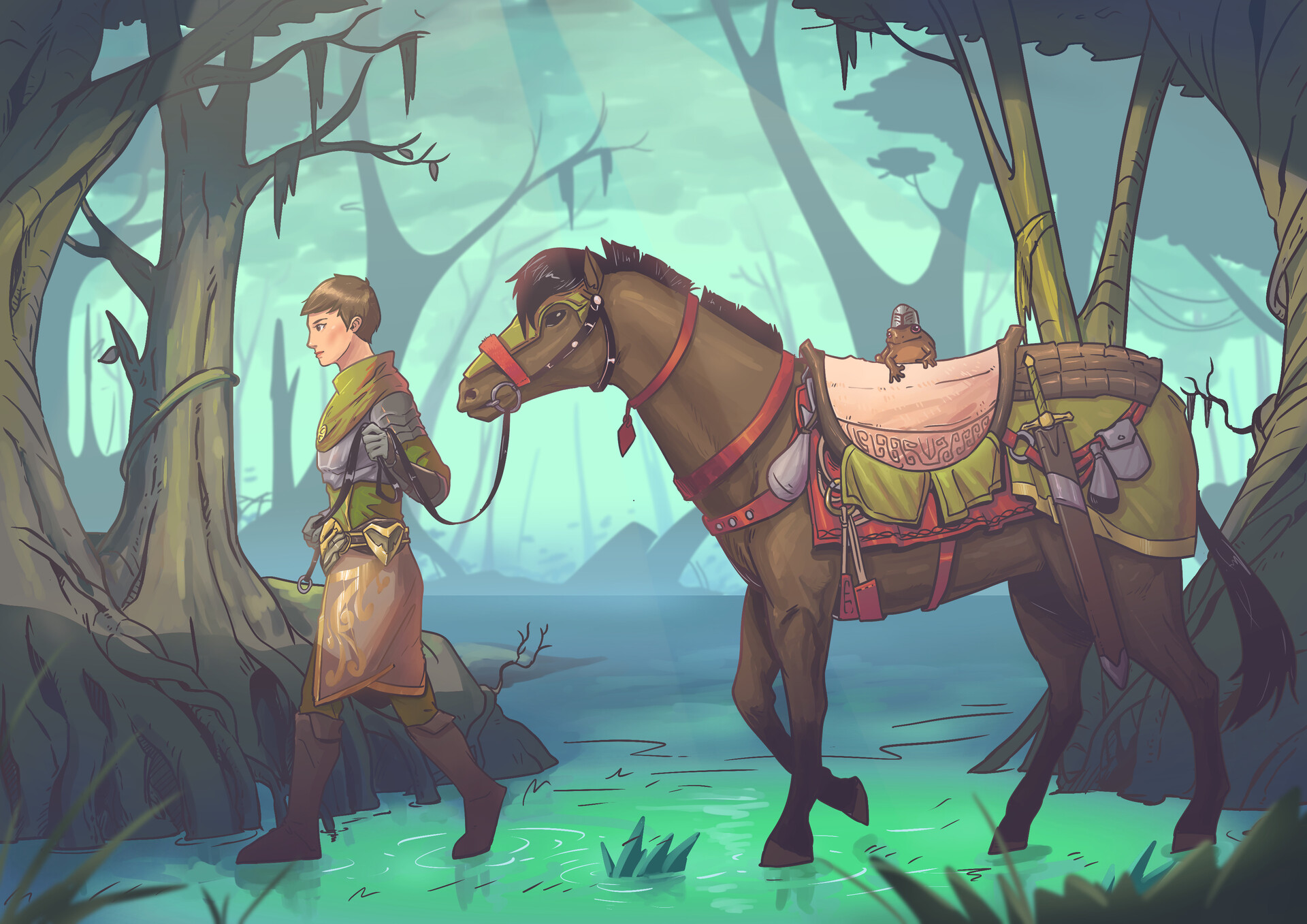 ArtStation - Swamp Patrol