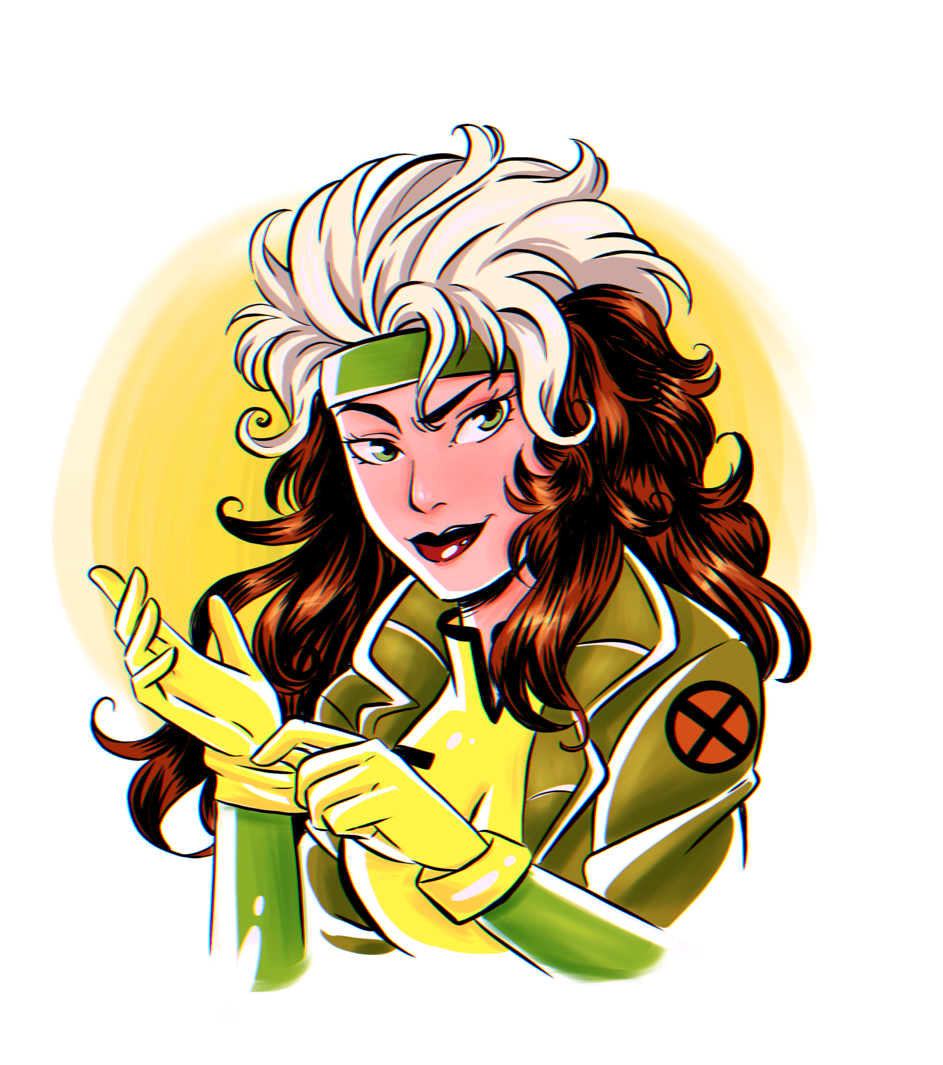 ArtStation - Rogue from Uncanny X-Men