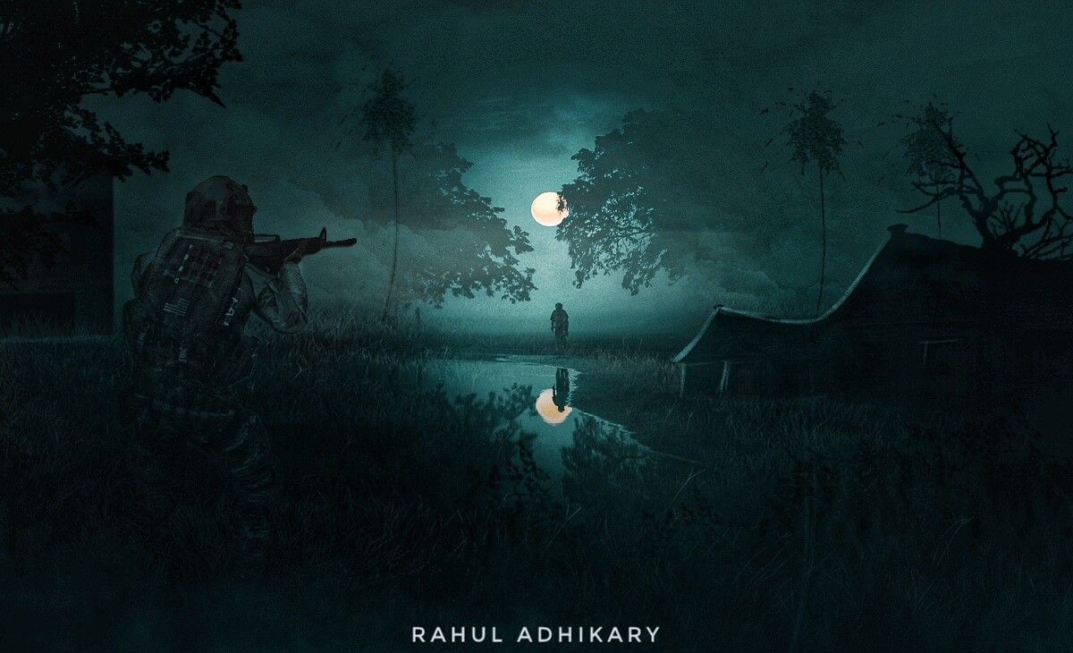 ArtStation - "Night attack